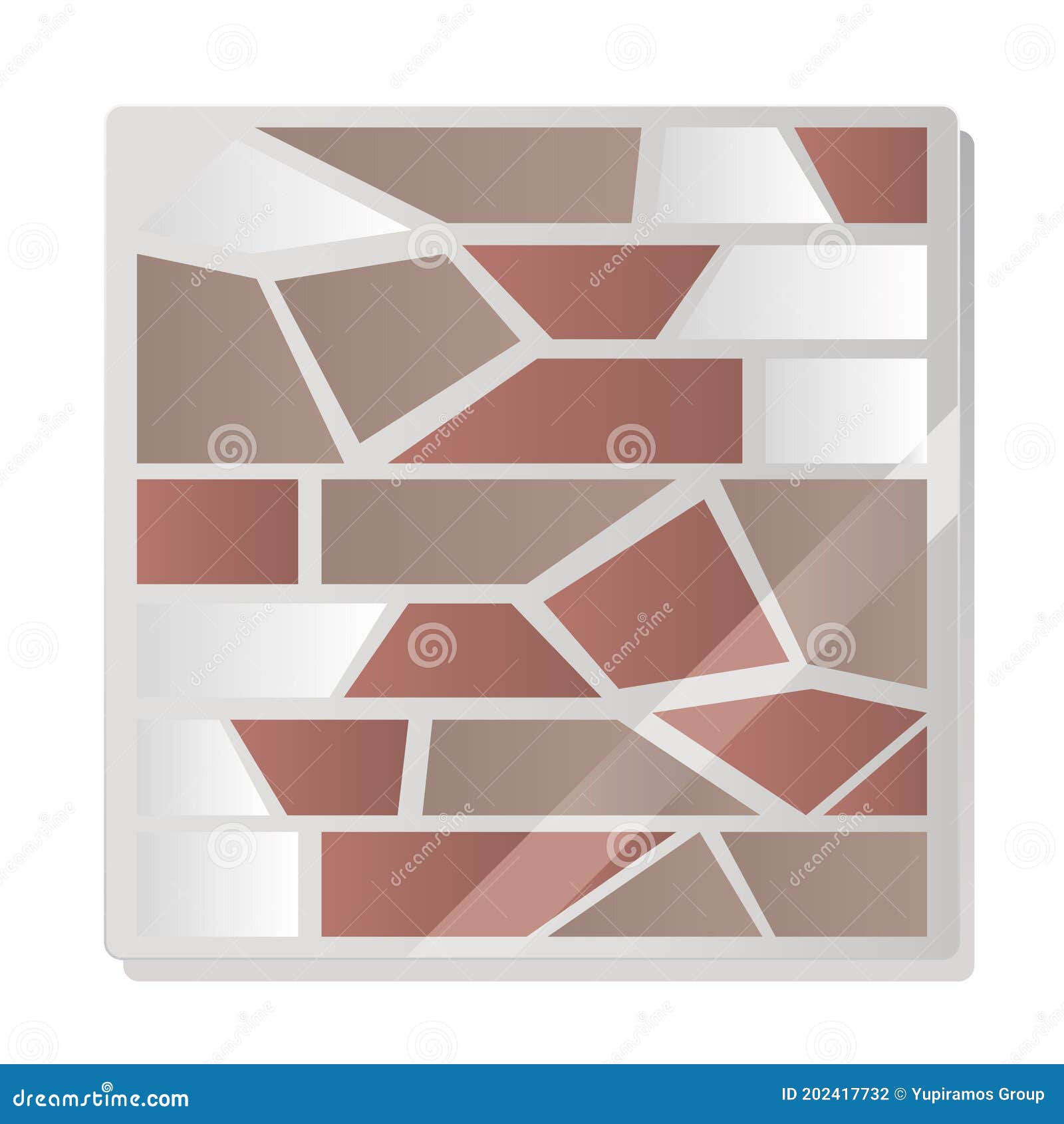 Seamless Textures of Abstract Tiles Paving Floor Stock Vector ...