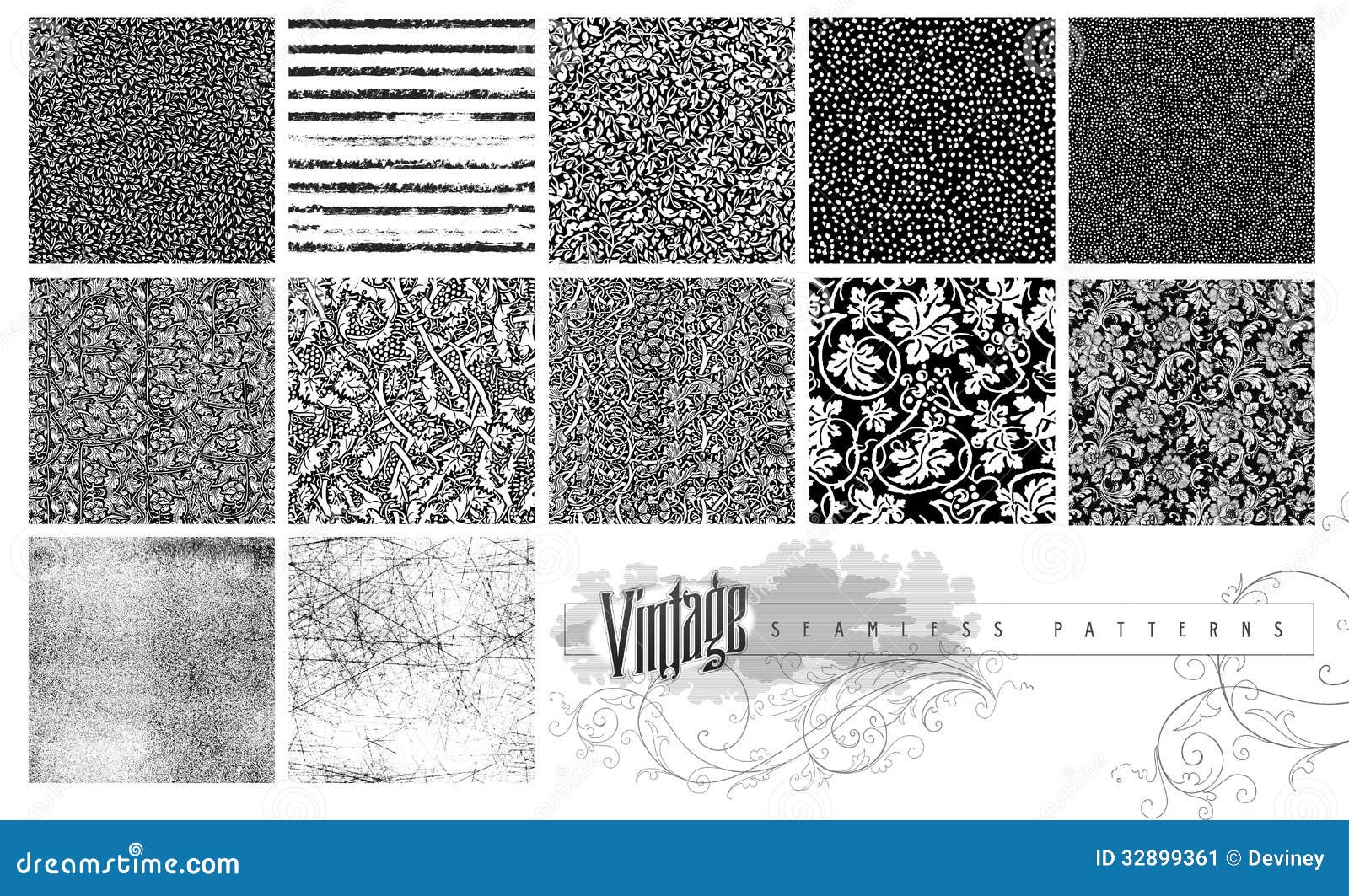 Seamless Textures And Patterns Royalty-Free Stock Photography ...