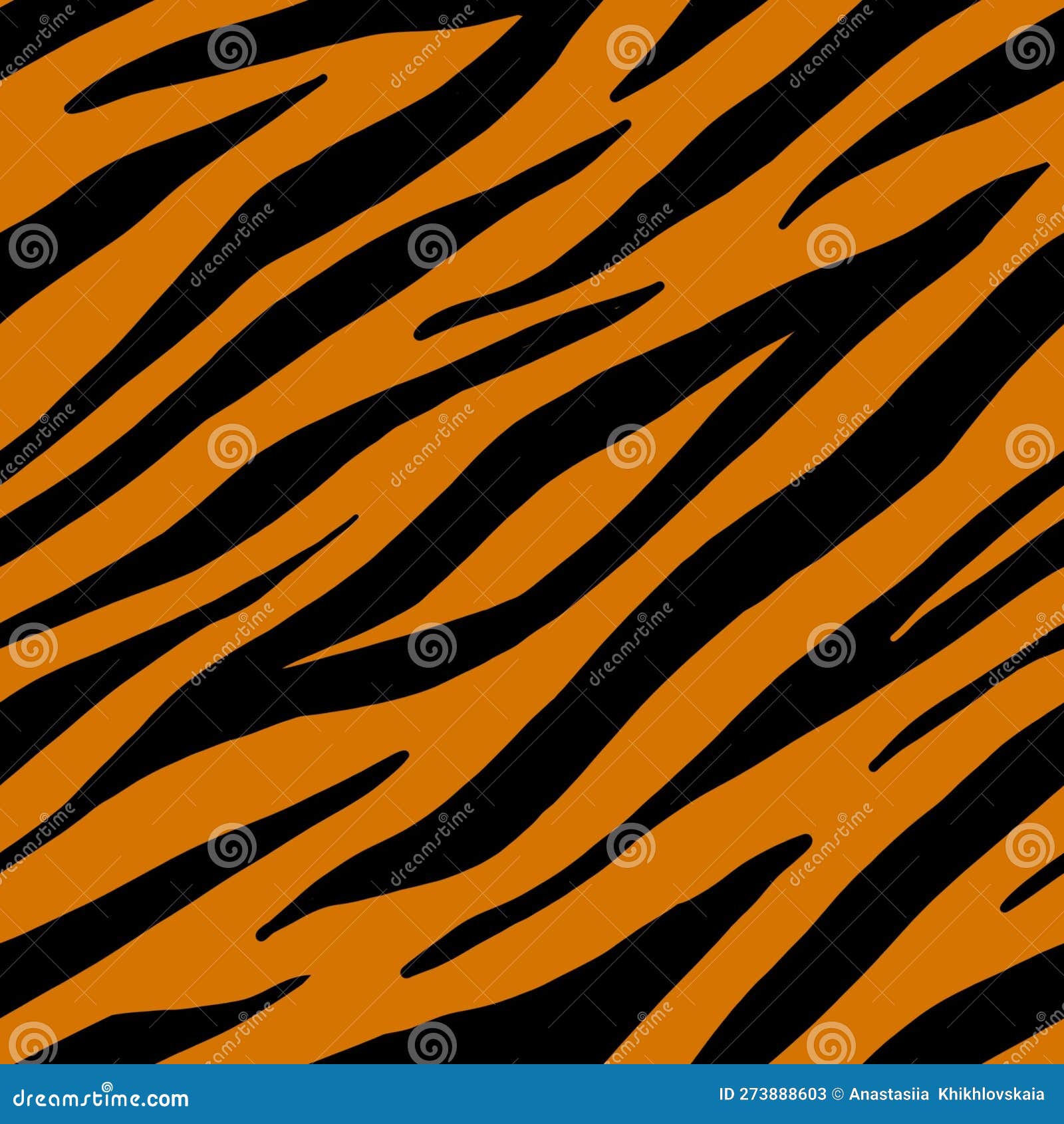 Cat Or Tiger Orange Color. Emotional Curiosity. Symbol Of 2022 Year ...