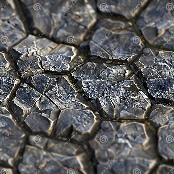 Black Stone Pathway Repeating Pattern Stock Illustration - Illustration ...