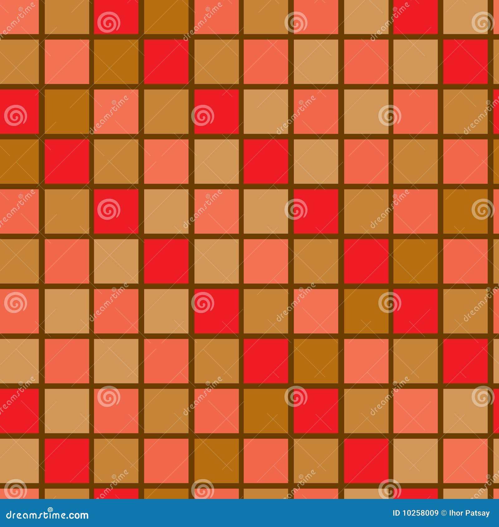 Seamless tile pattern stock vector. Illustration of motif - 10258009