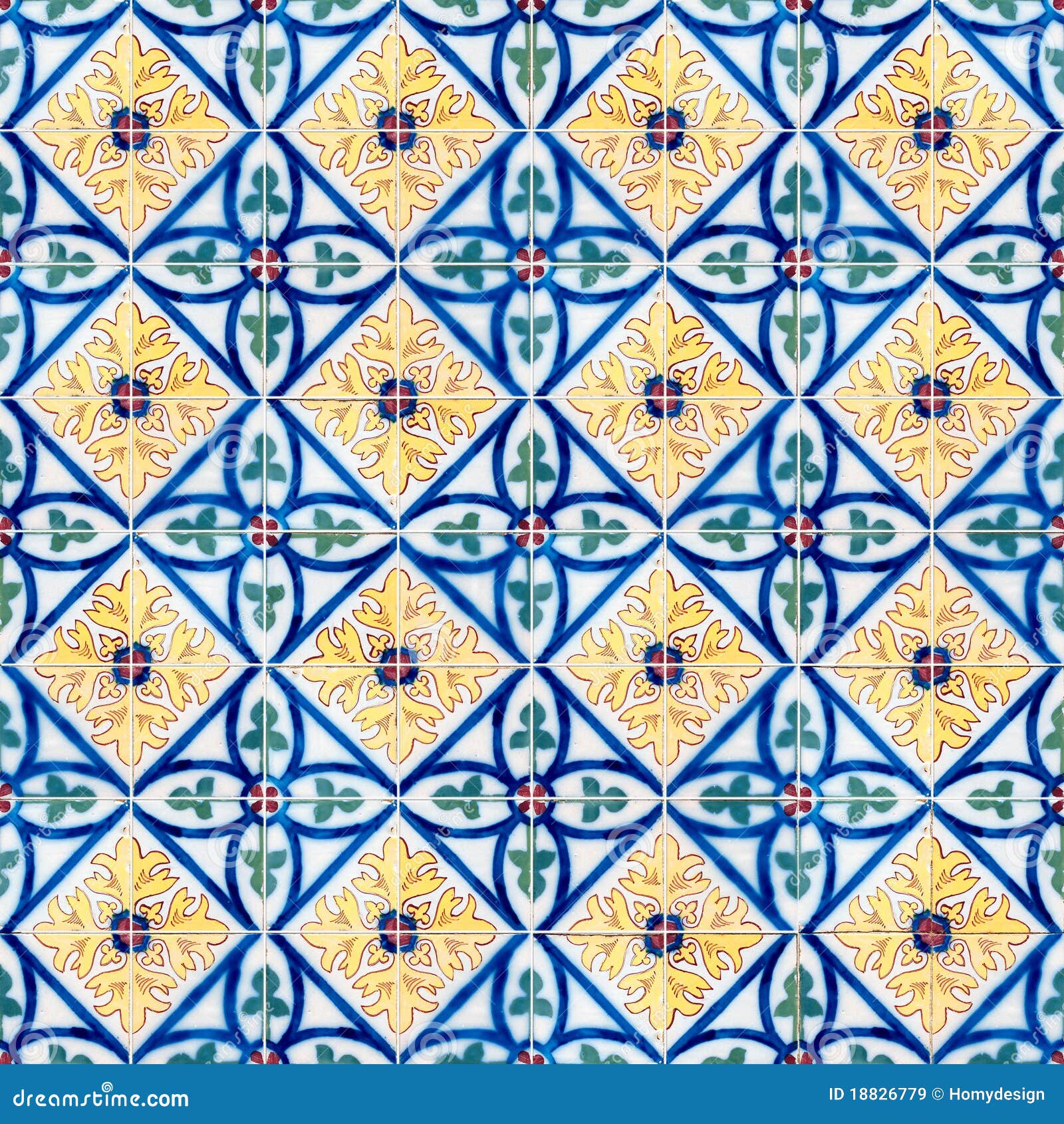 Seamless tile pattern stock illustration. Illustration of tile - 18826779