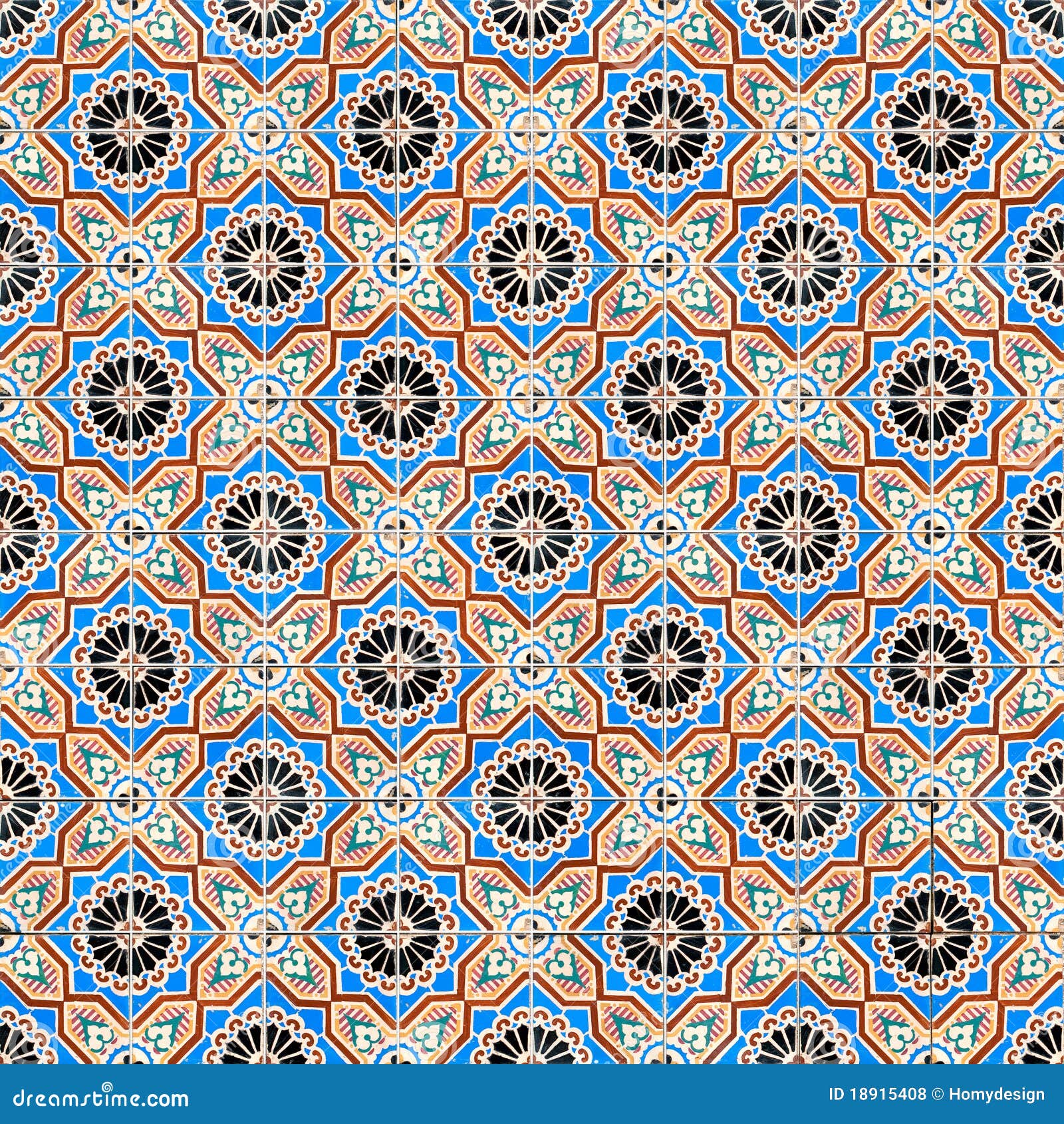 Seamless tile pattern stock illustration. Illustration of tilable ...