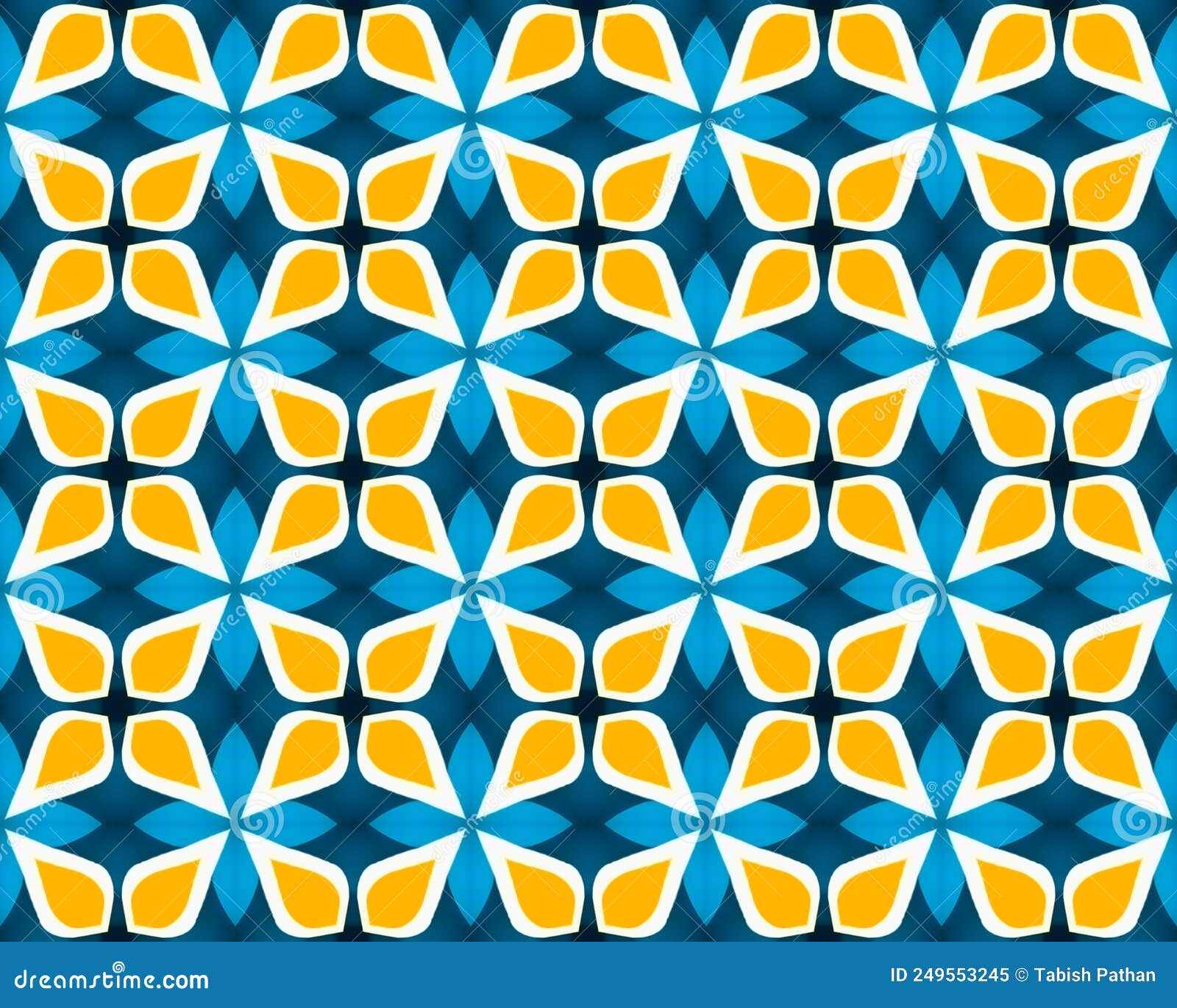 A Seamless Tile Pattern for Background or Wallpaper Stock Illustration ...