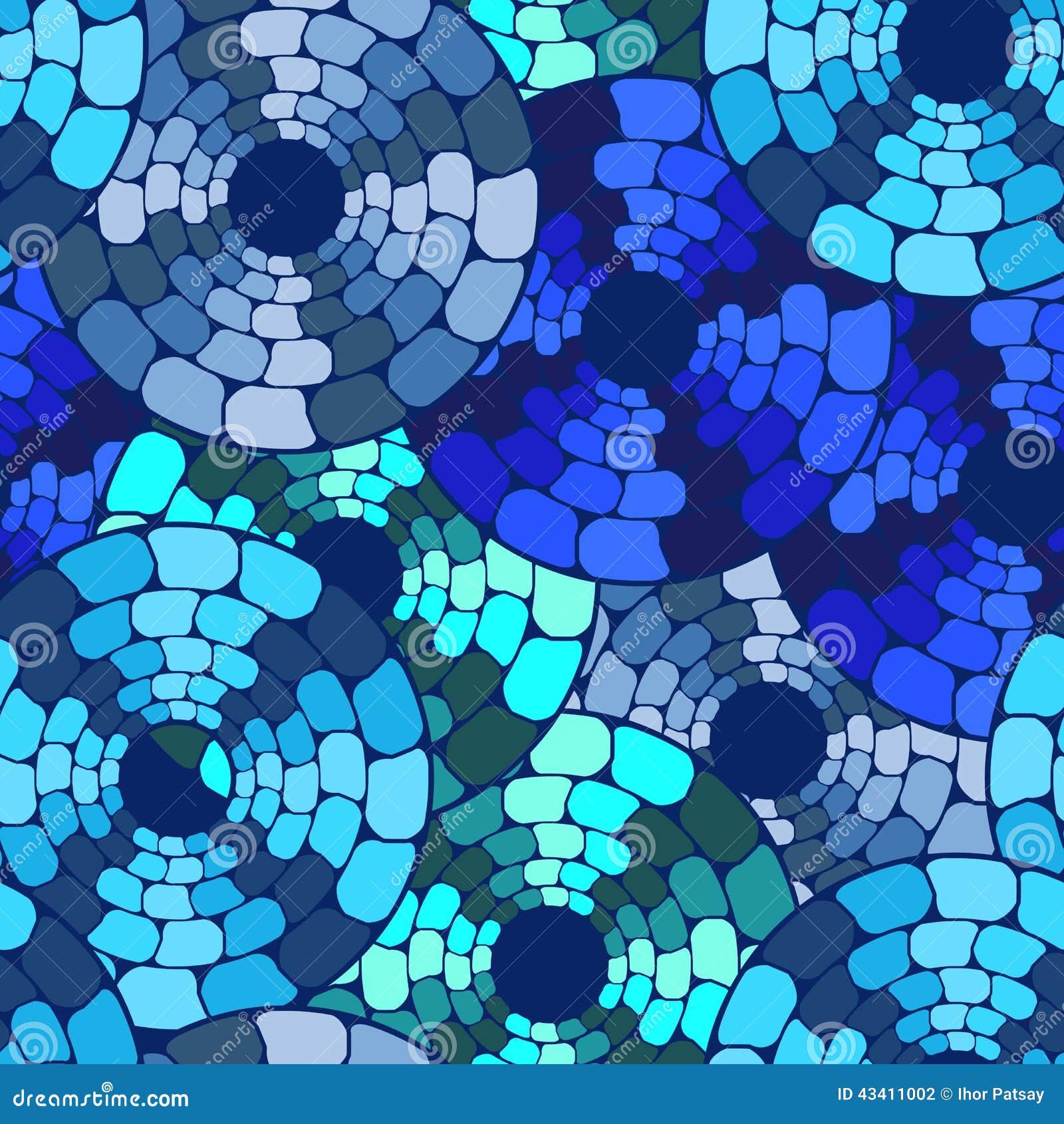 Seamless tile pattern stock vector. Illustration of decoration - 43411002