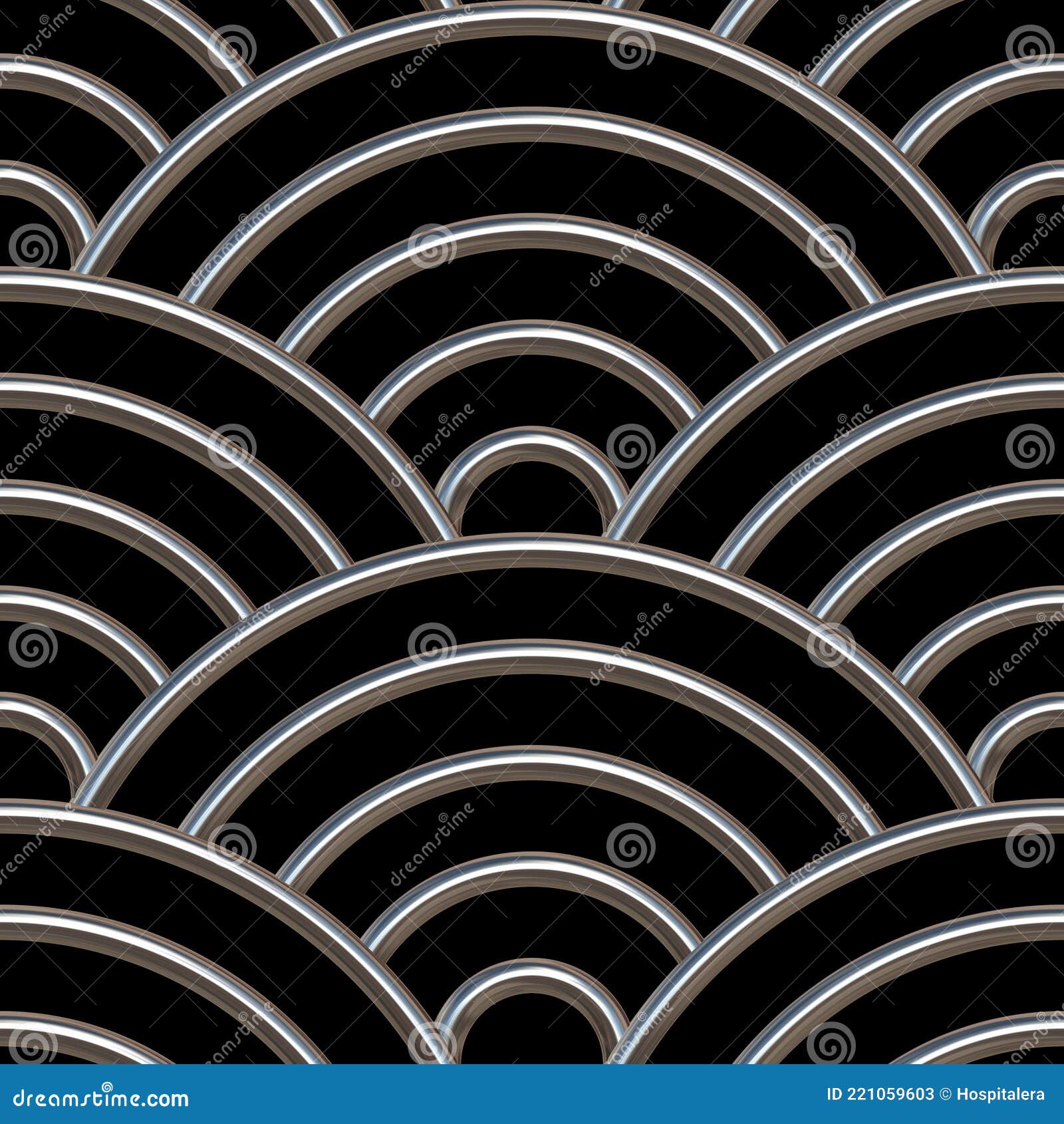 Japanese Seigaiha Ocean Wave Pattern Vector Illustration ...