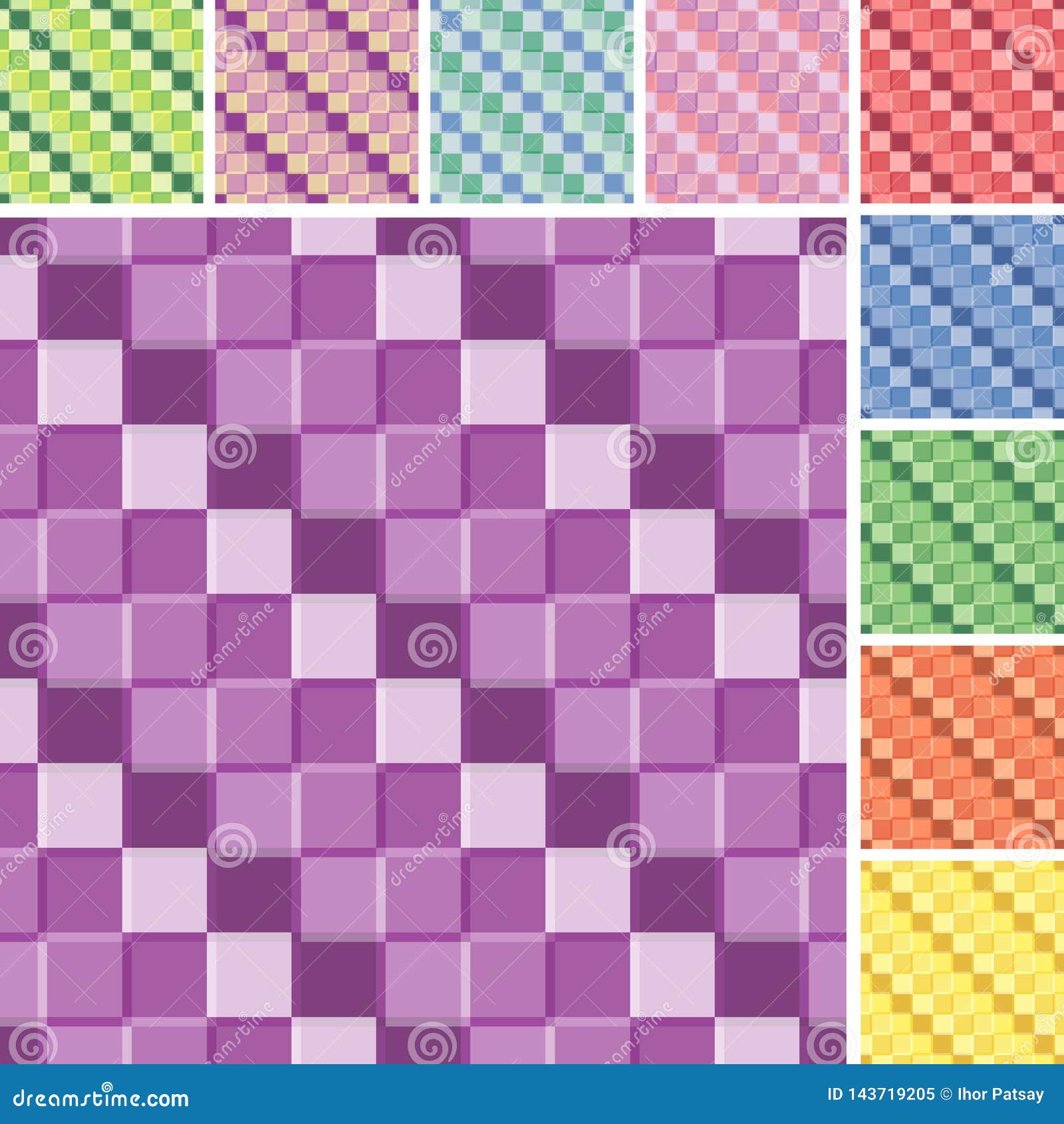 Seamless tile patterns stock vector. Illustration of abstract - 143719205