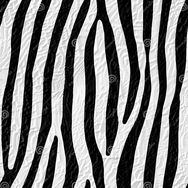 Zebra Fur Background Seamless Tile Repeating Pattern Stock Illustration ...