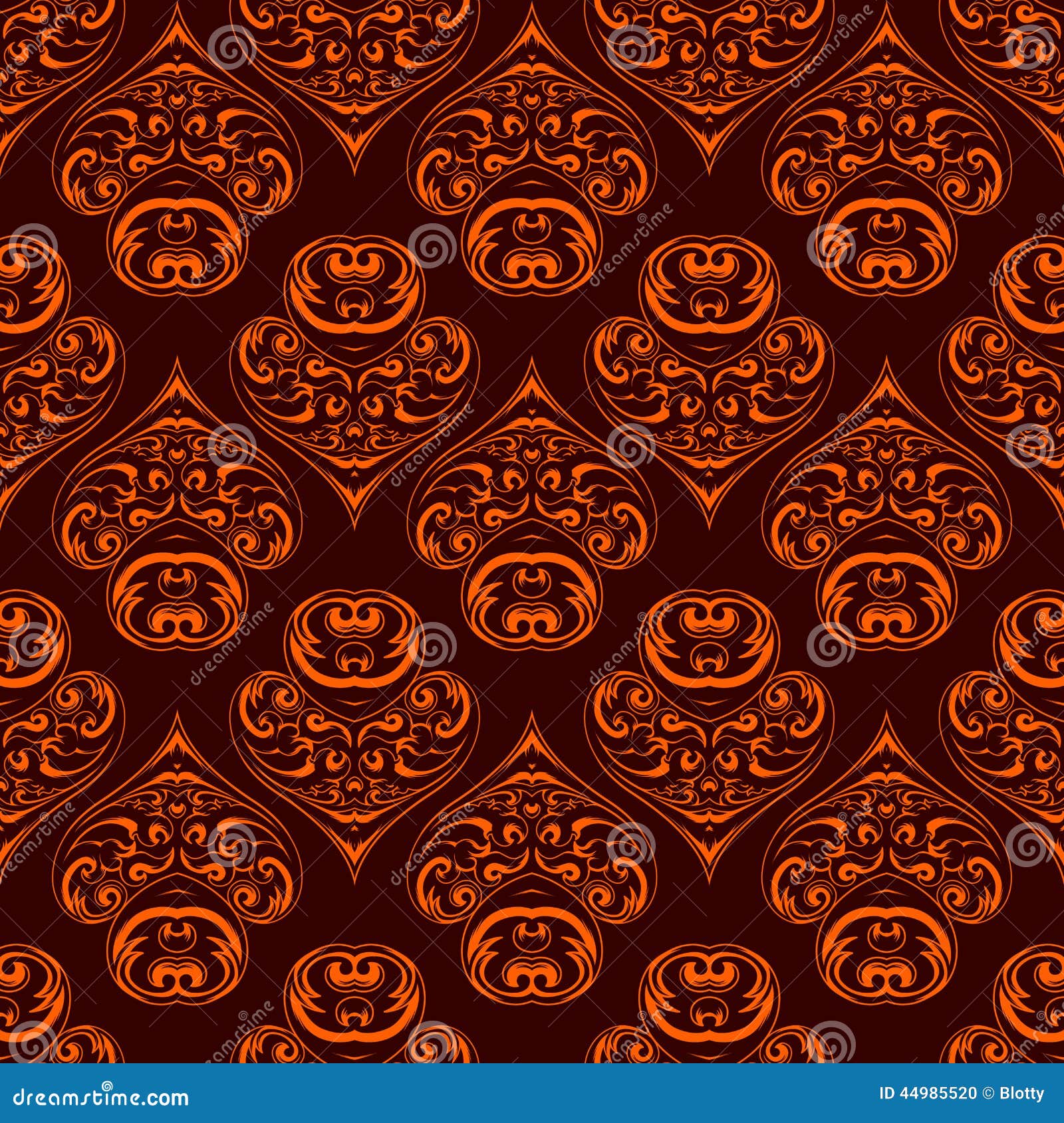 Seamless Tileable Background Pattern Stock Vector - Illustration of ...