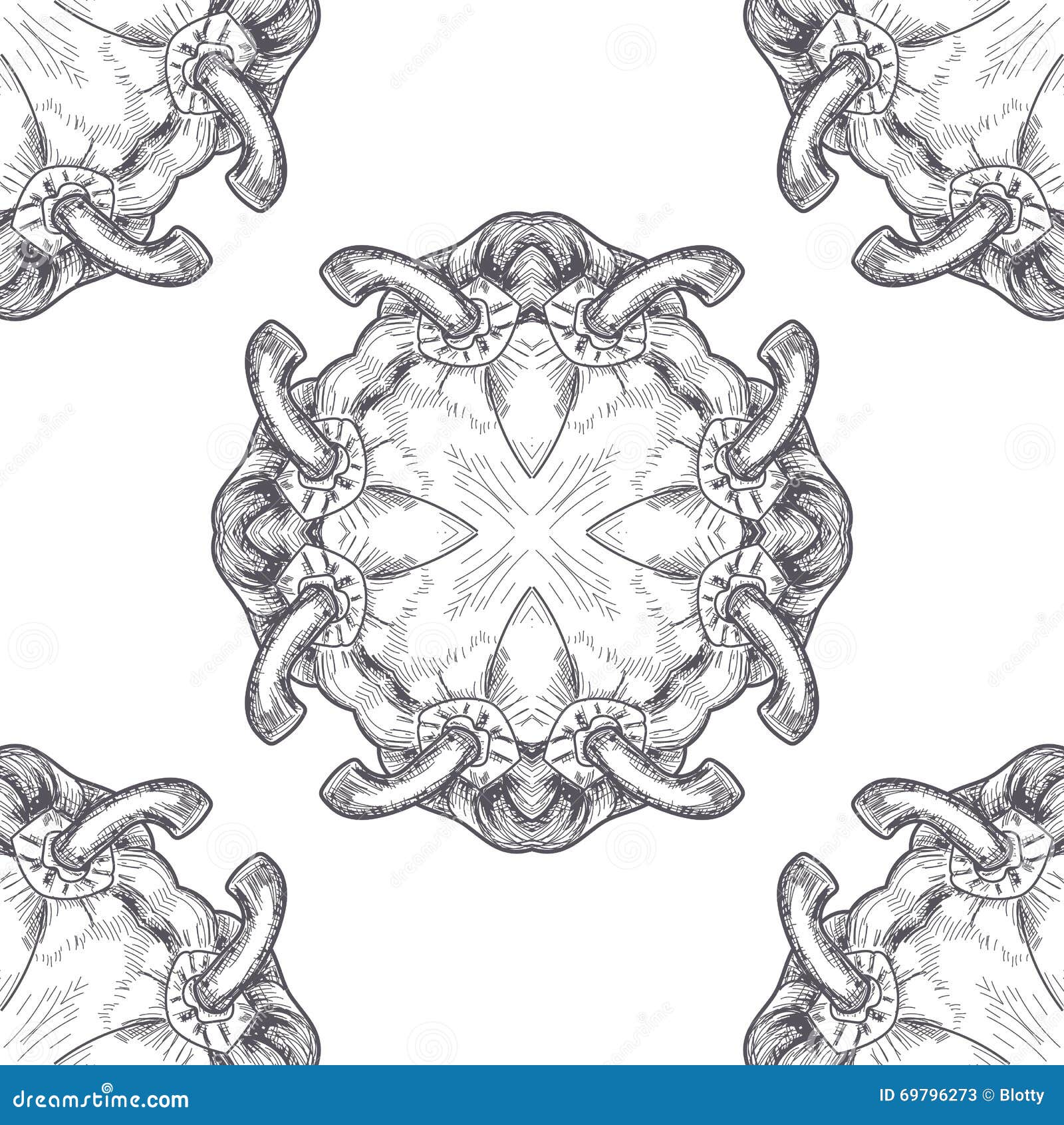 Seamless Tileable Background Pattern Stock Vector - Illustration of ...