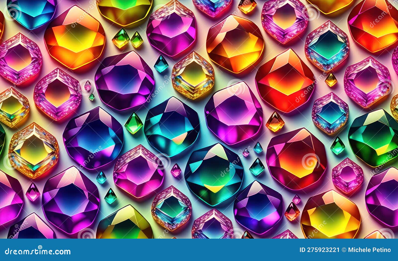 Many Different Colored Diamonds Stock Illustrations – 4 Many Different ...