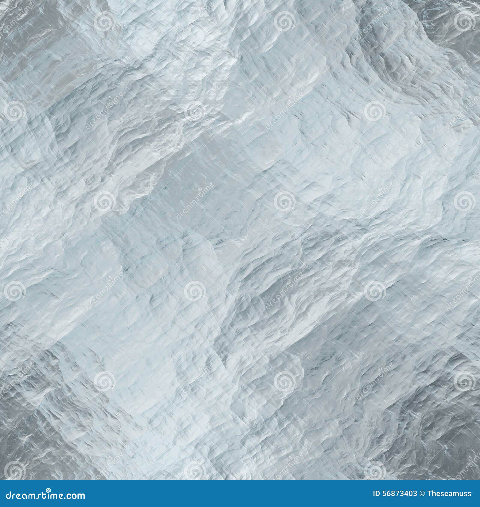 Seamless Tileable Ice Texture. Frozen Water Stock Image - Image of ...
