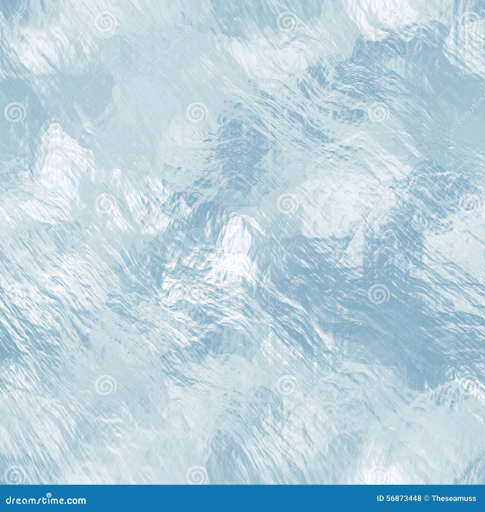 Seamless Tileable Ice Texture. Frozen Water Stock Photo - Image of ...