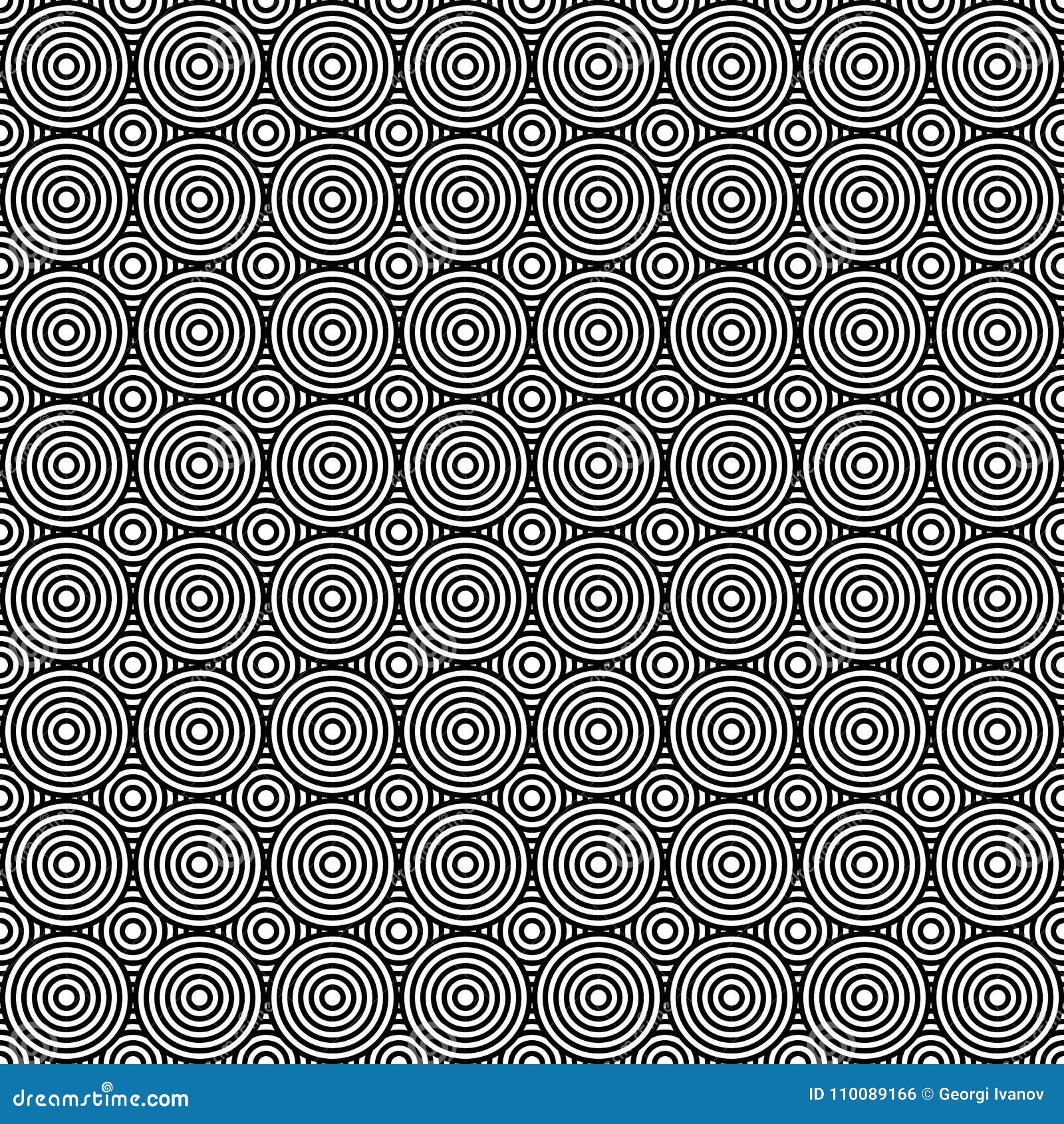 Seamless/Tileable Overlapping Black and White Circles Pattern Stock ... Seamless/Tileable Overlapping Black and White Circles Pattern Stock ...