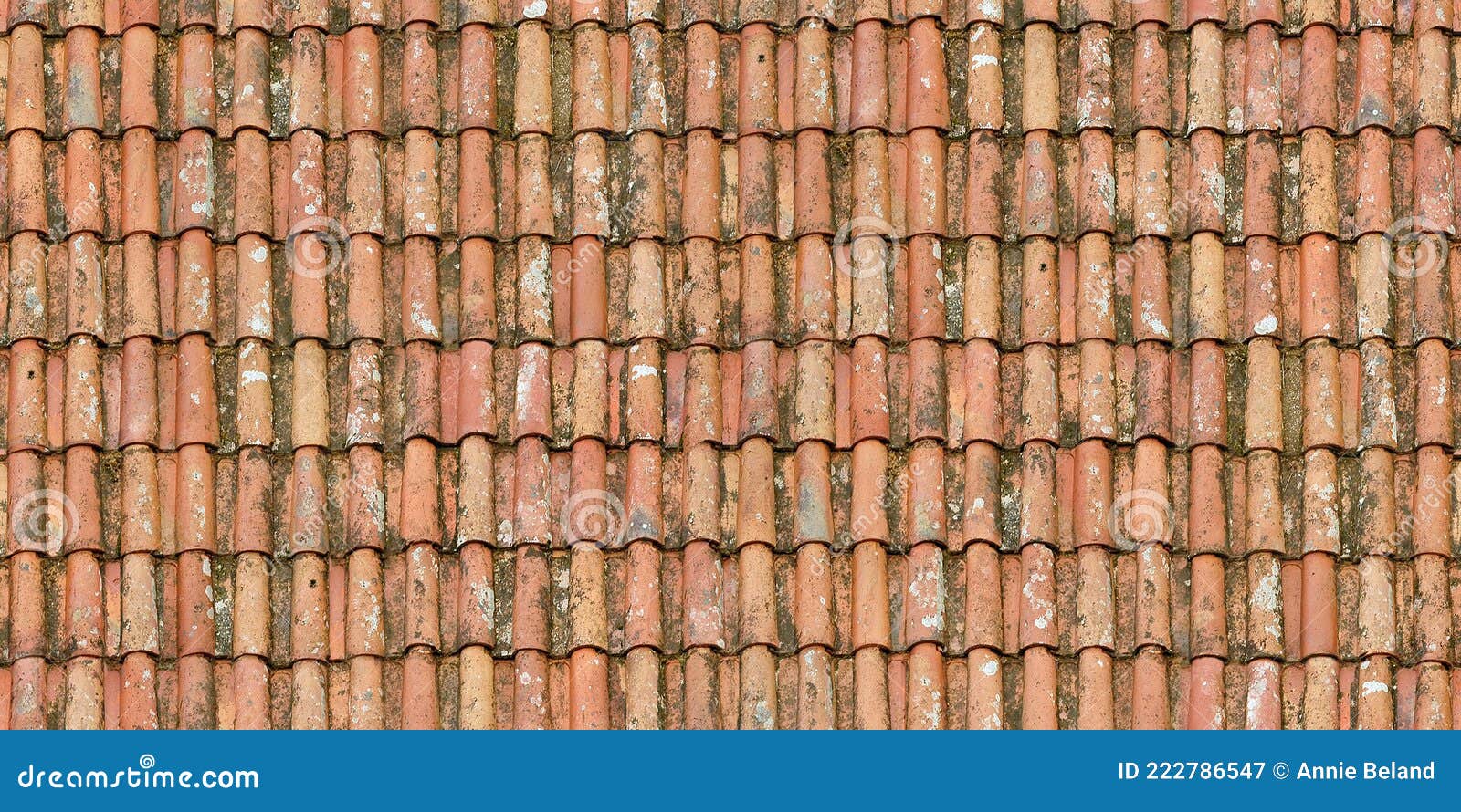 Seamless Tileable Texture of Ceramic Roofing Tiles Stock Image - Image ...