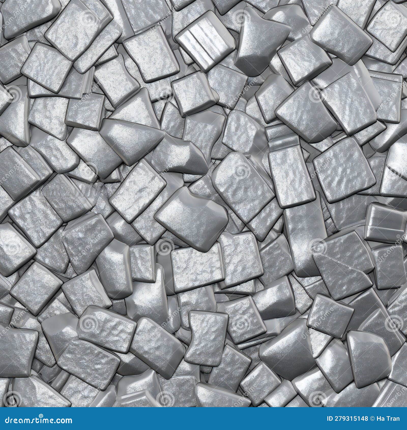 Seamless Tileable Texture of Grey Ceramic Mosaic Tile Stock ...