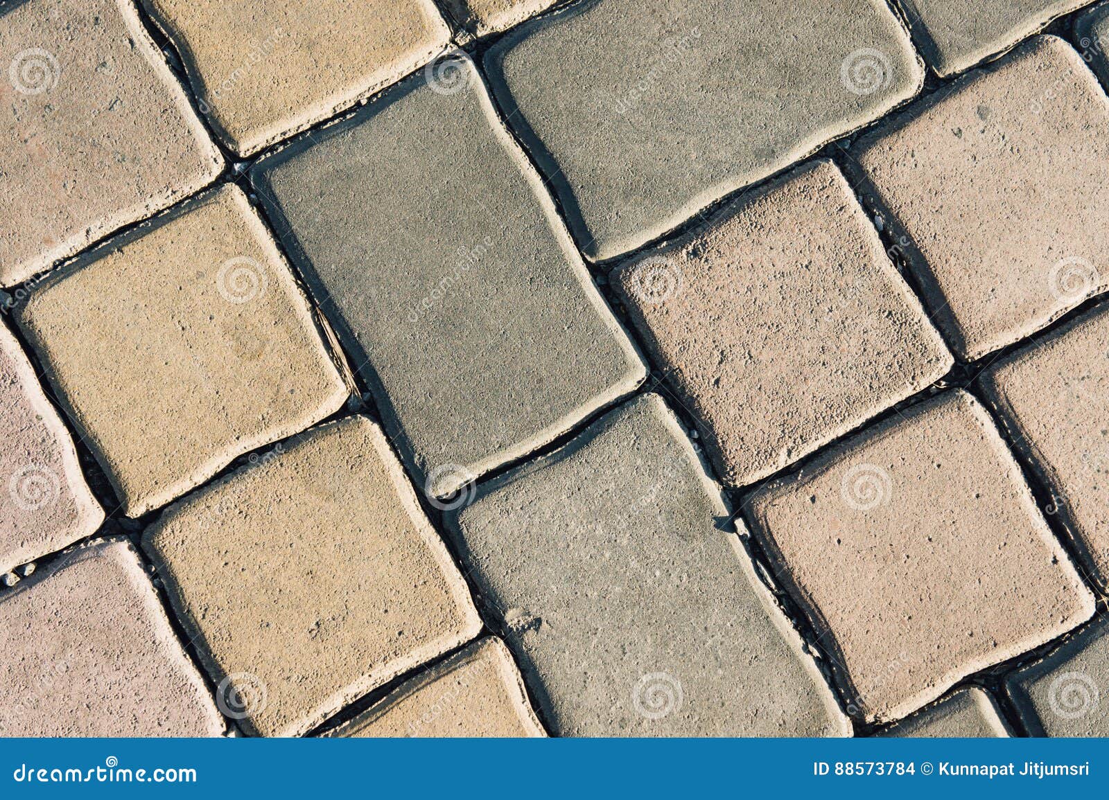 Seamless Tileable Texture , Pavement Brick , Paving Stones on a Stock ...