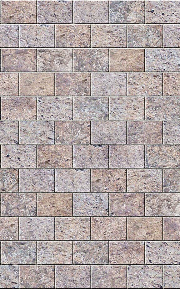 Seamless Tileable Texture of Stone Wall Blocks Stock Image - Image of ...