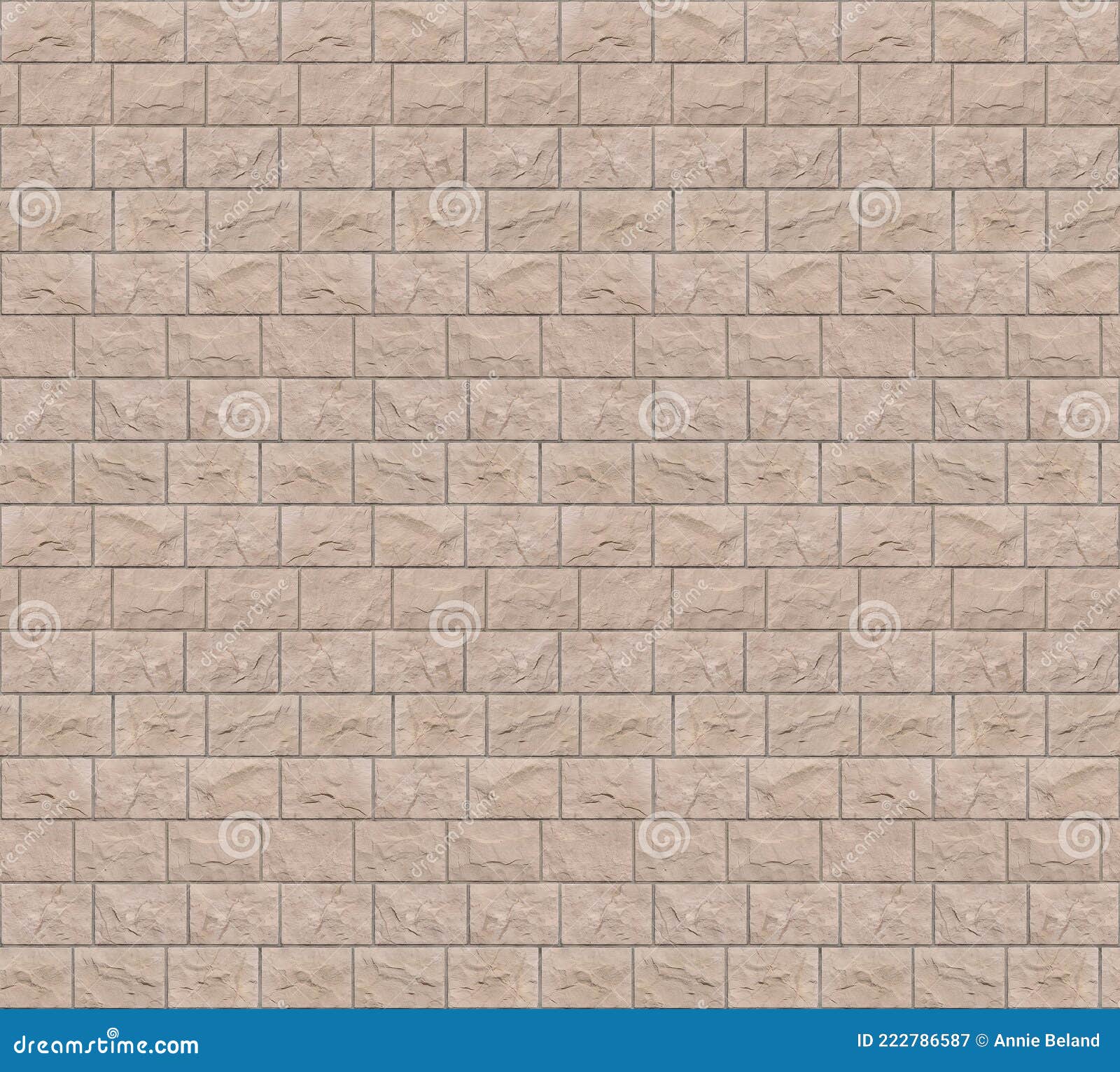 Seamless Tileable Texture of Stone Wall Blocks Stock Image - Image of ...