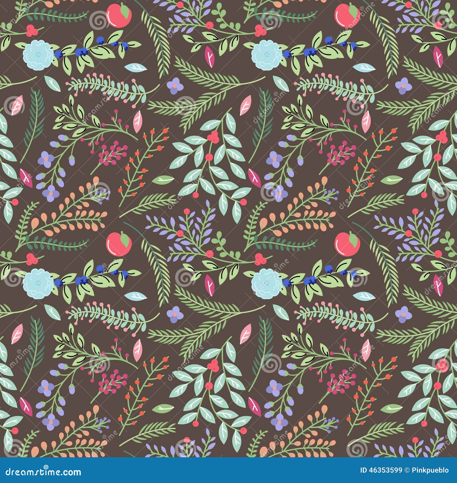 Seamless Tileable Nautical Themed Vector Background Or Wallpaper ...