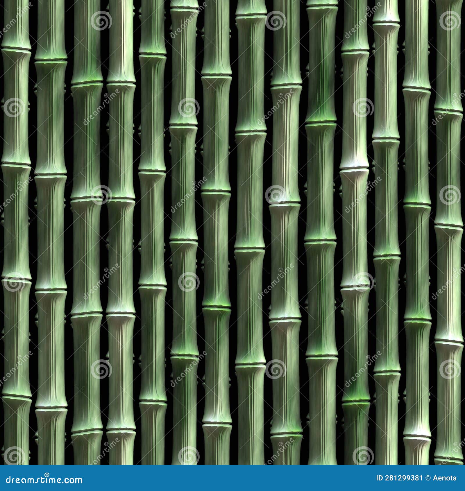 Seamless Timber Bamboo Pattern Stock Illustration - Illustration of ...