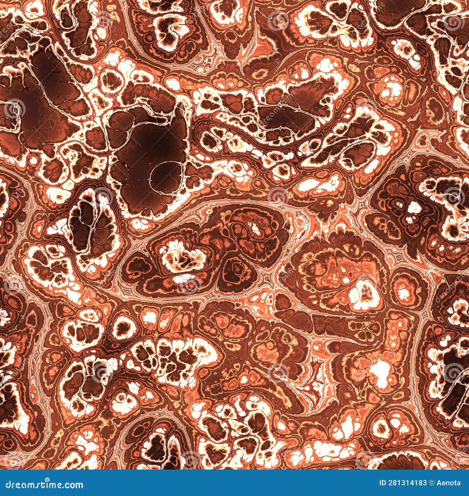 Seamless Tissue Section Pattern Stock Illustration - Illustration of ...