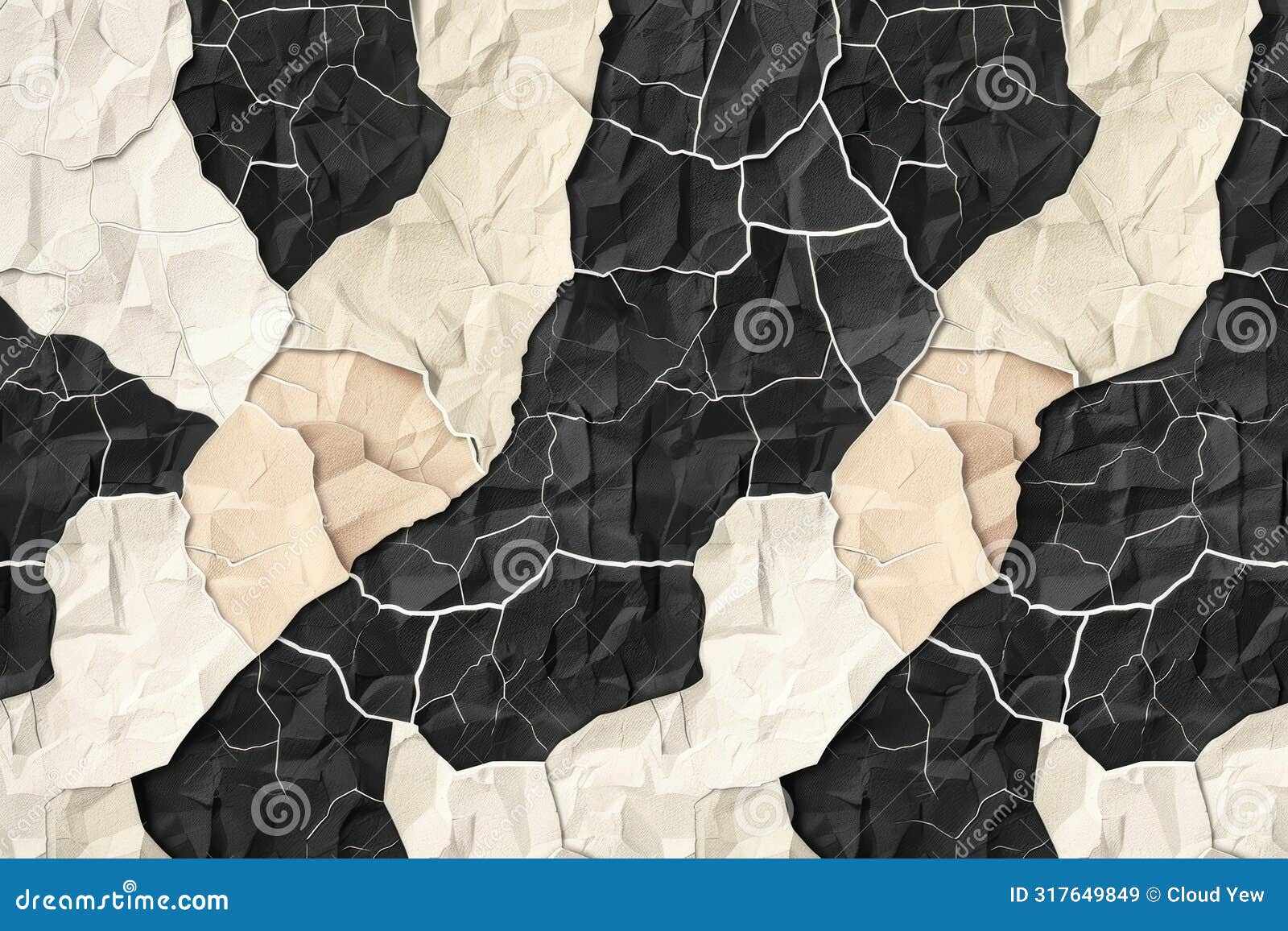 Seamless Torn Paper Pattern with Torn Edges for a Dynamic Effect Stock ...
