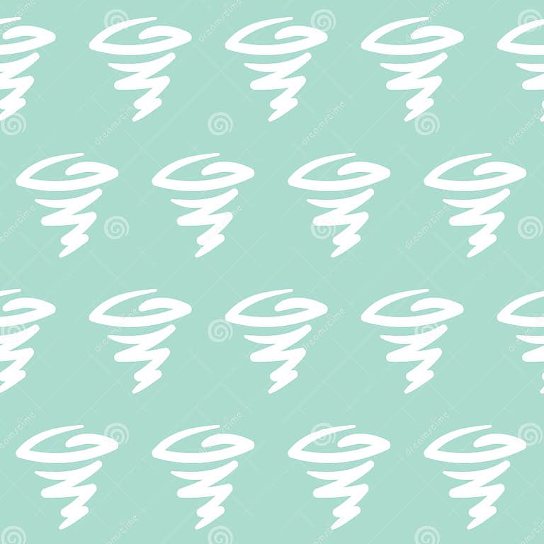 A Seamless Tornado Background Illustration. Stock Vector - Illustration ...
