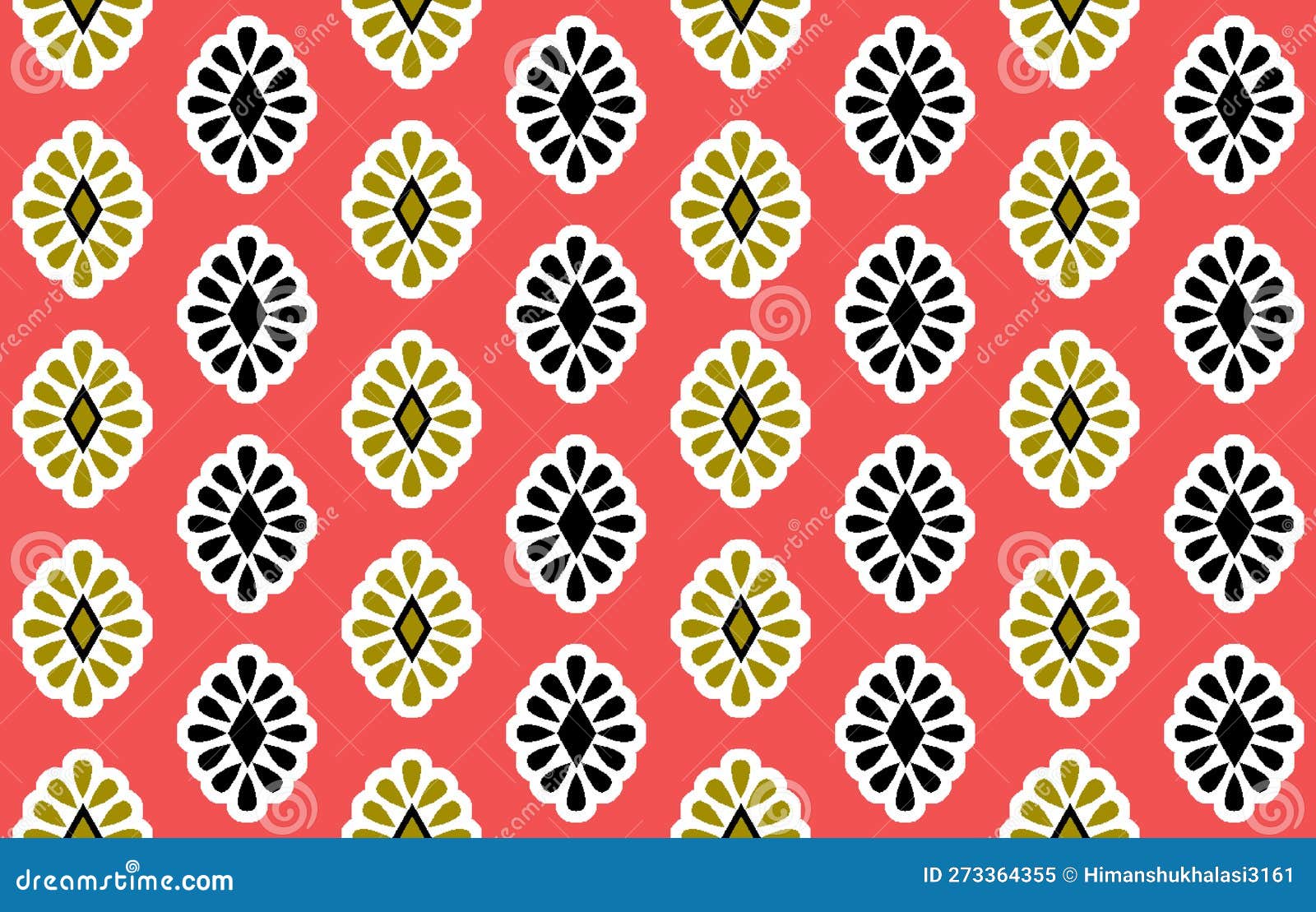 Seamless Traditional Border Pattern Stock Illustration - Illustration ...