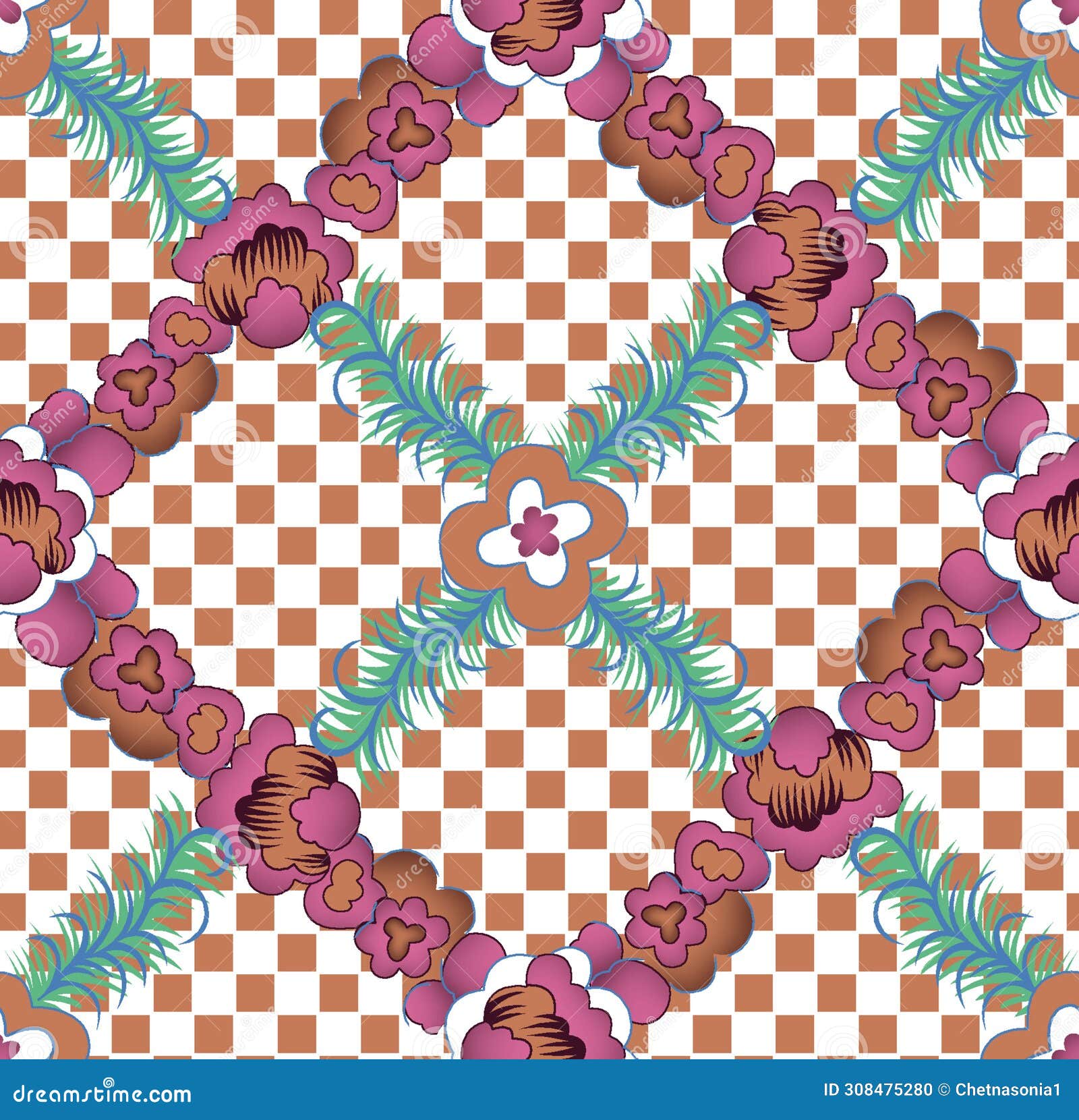 Traditional Colorful Madhubani Painting Of Fish On A Textured ...