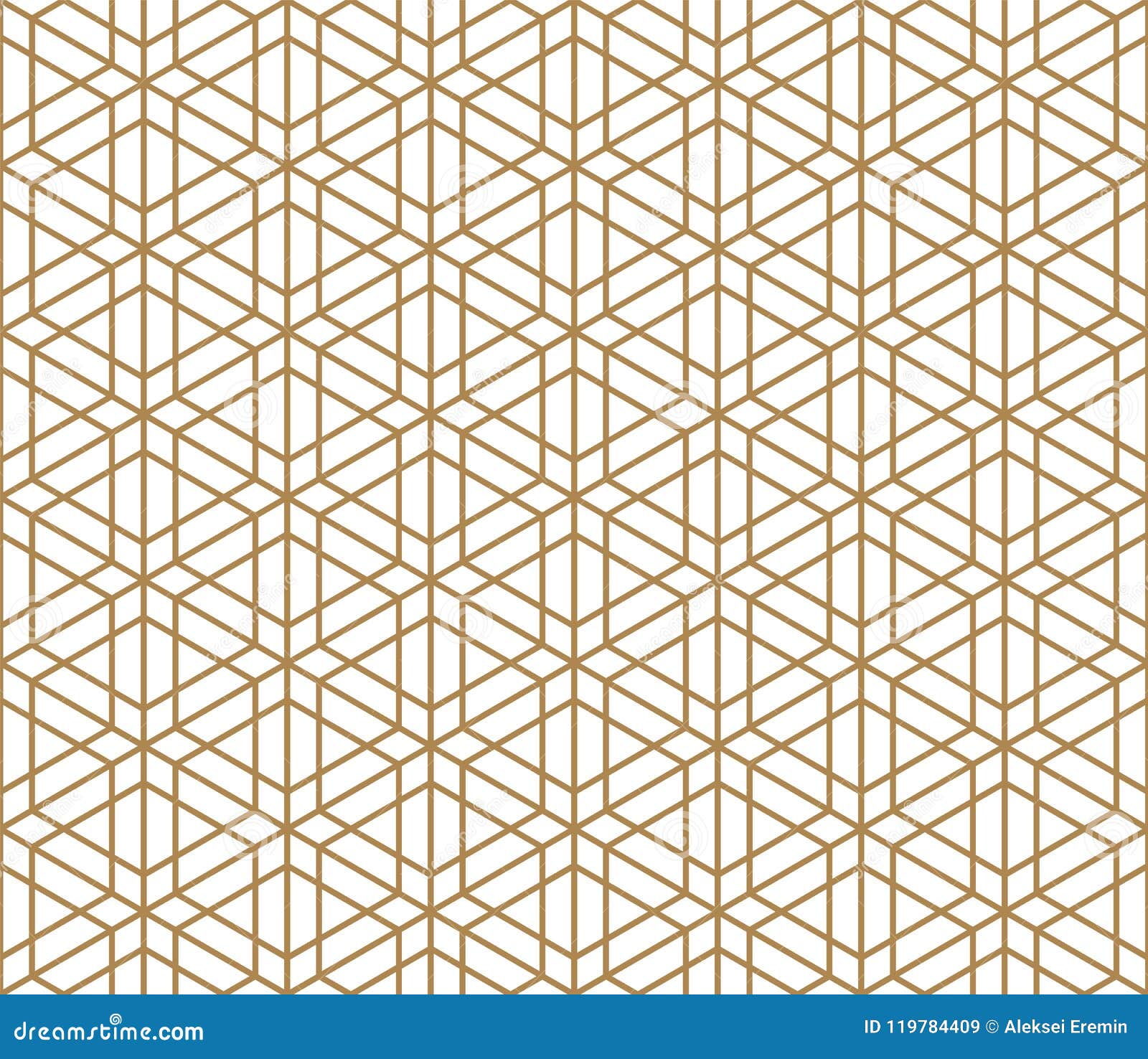 Seamless Traditional Kumiko Pattern Stock Vector - Illustration of ...
