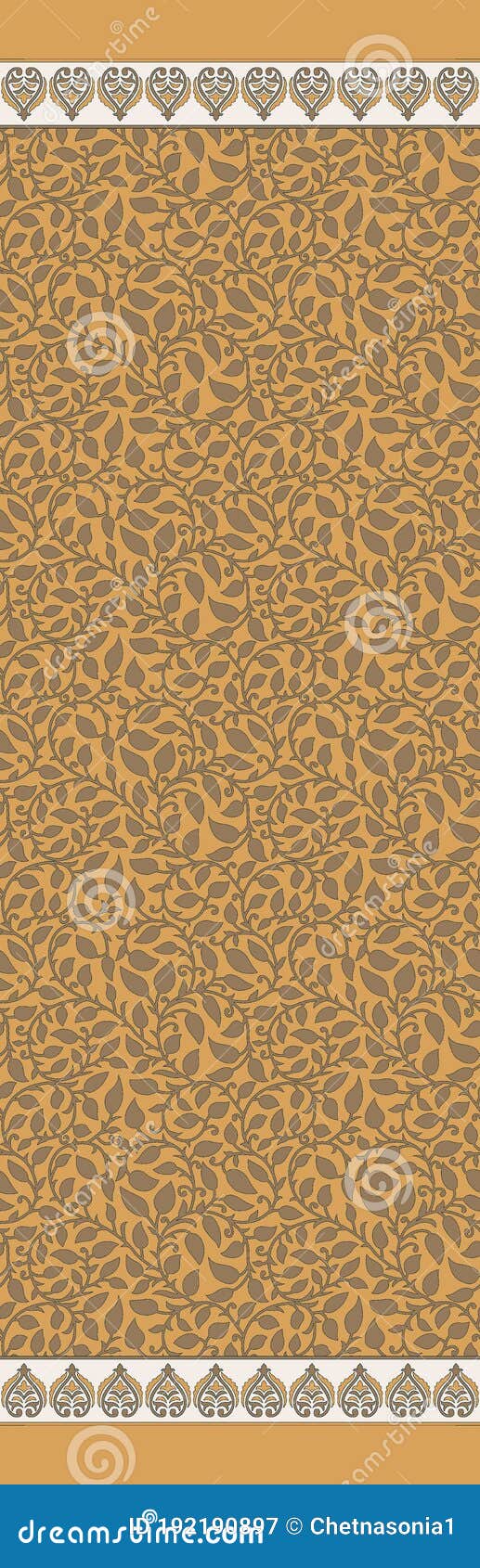 Seamless Traditional Textile Saree Design Decorative Pattern Background ...