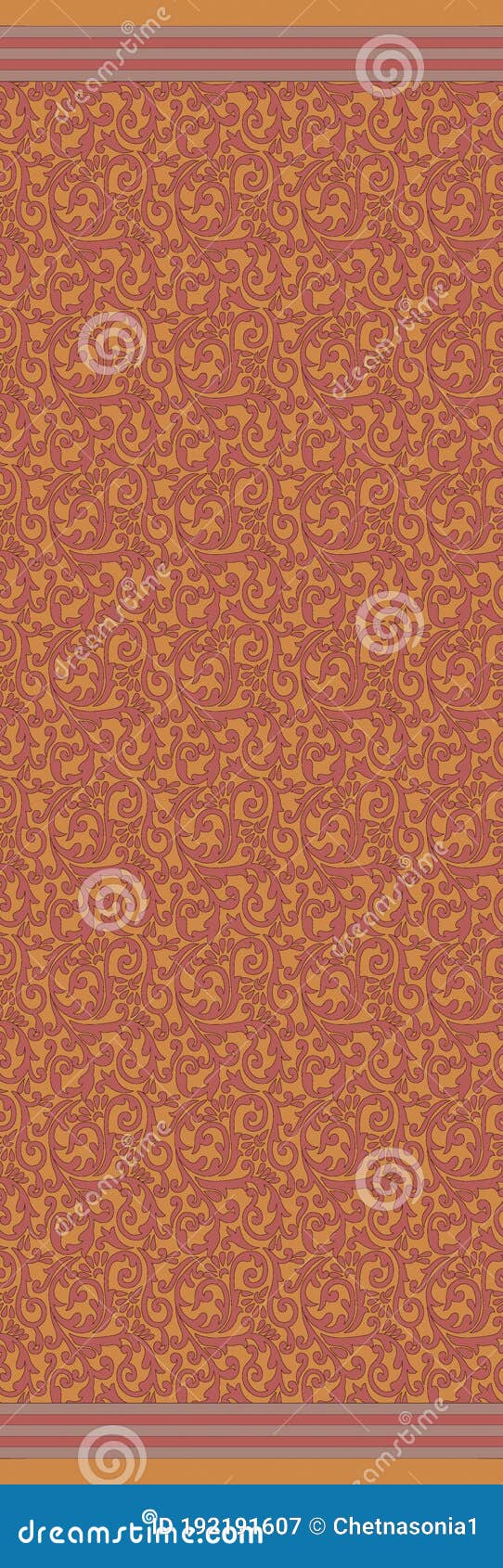 Seamless Traditional Textile Saree Design Decorative Pattern Background ...