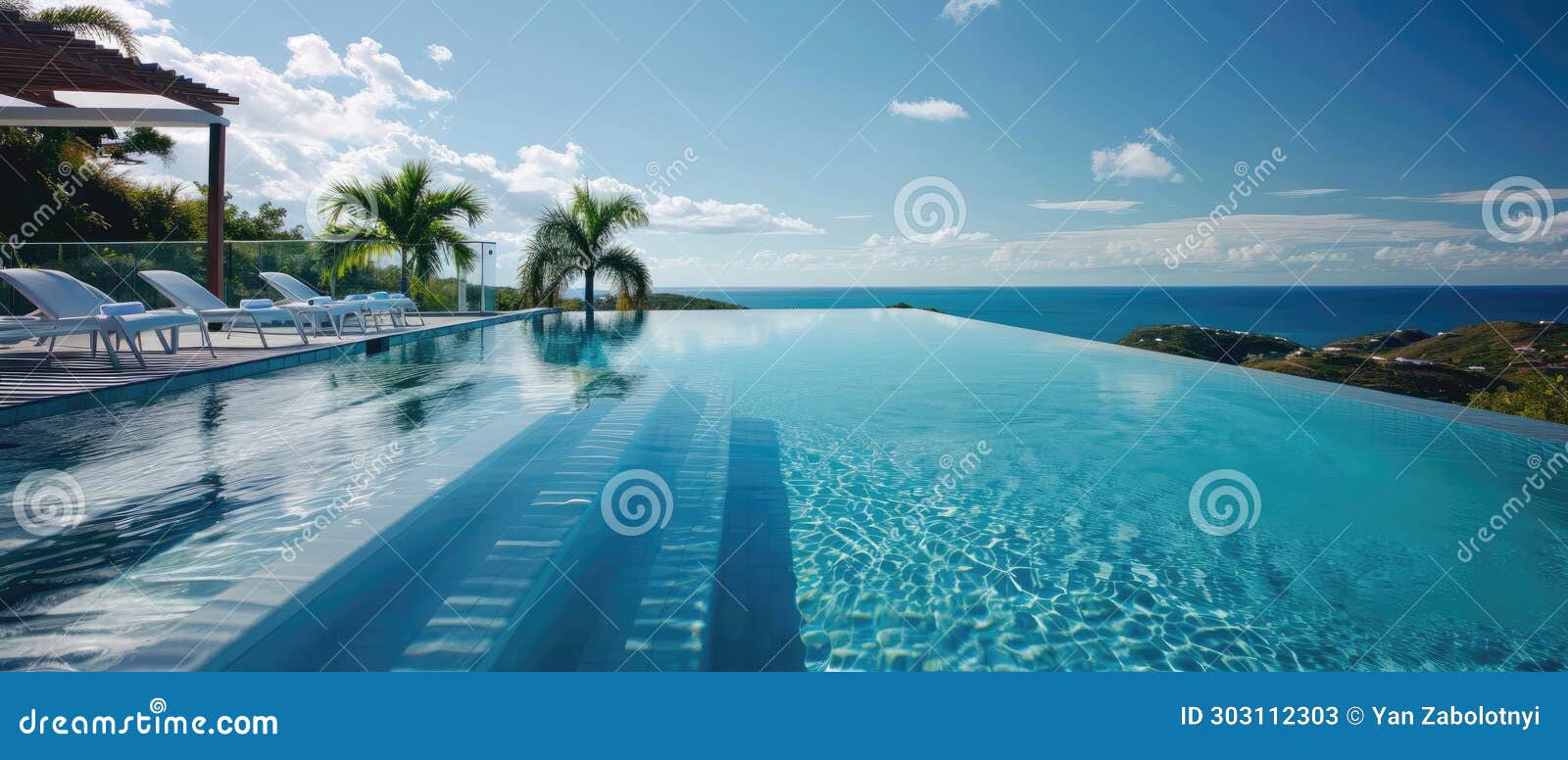 Seamless Transition Infinity Pool Merging with the Limitless Caribbean ...