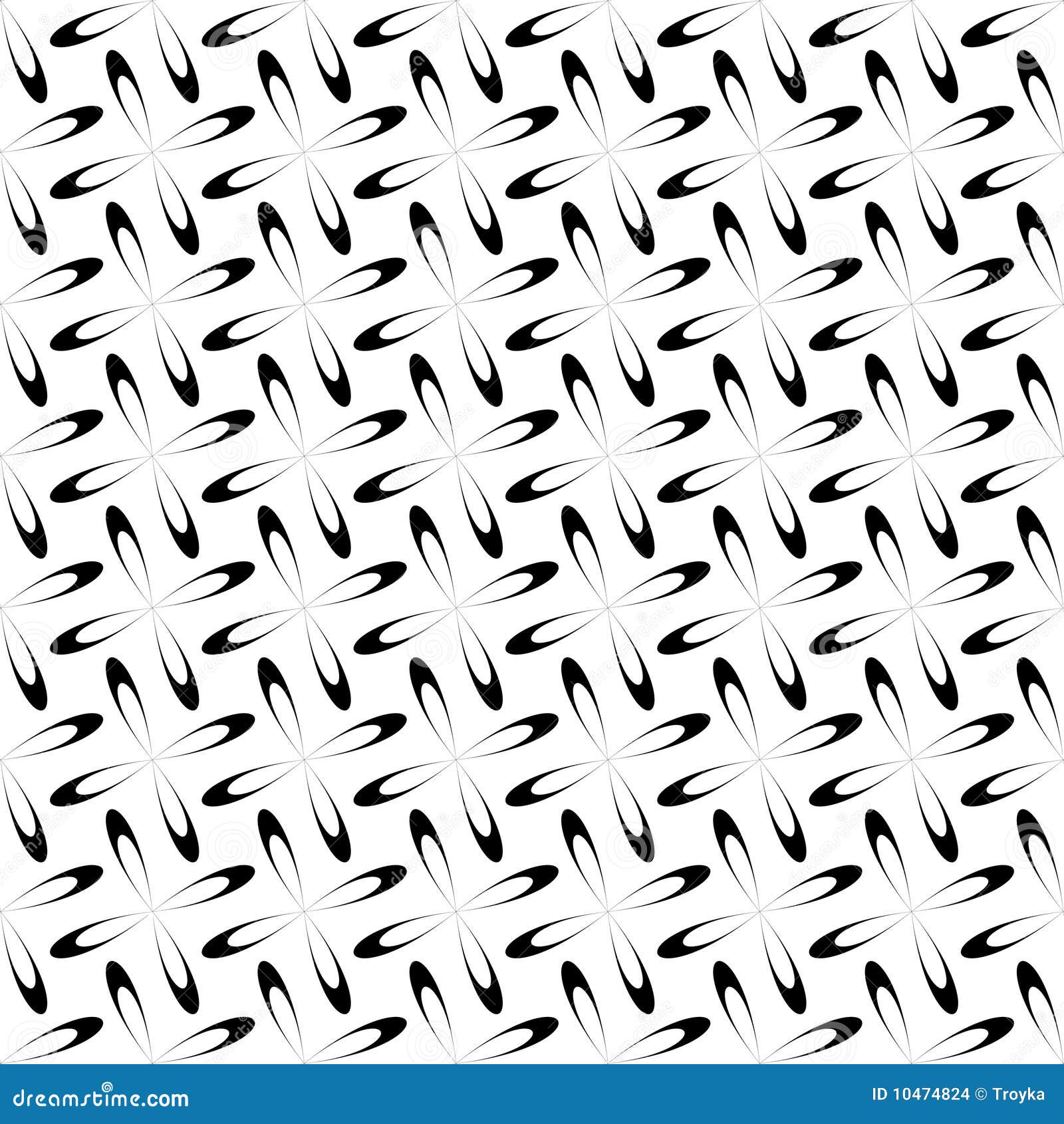 Seamless Transparent Decorative Pattern. Stock Vector - Illustration of ...