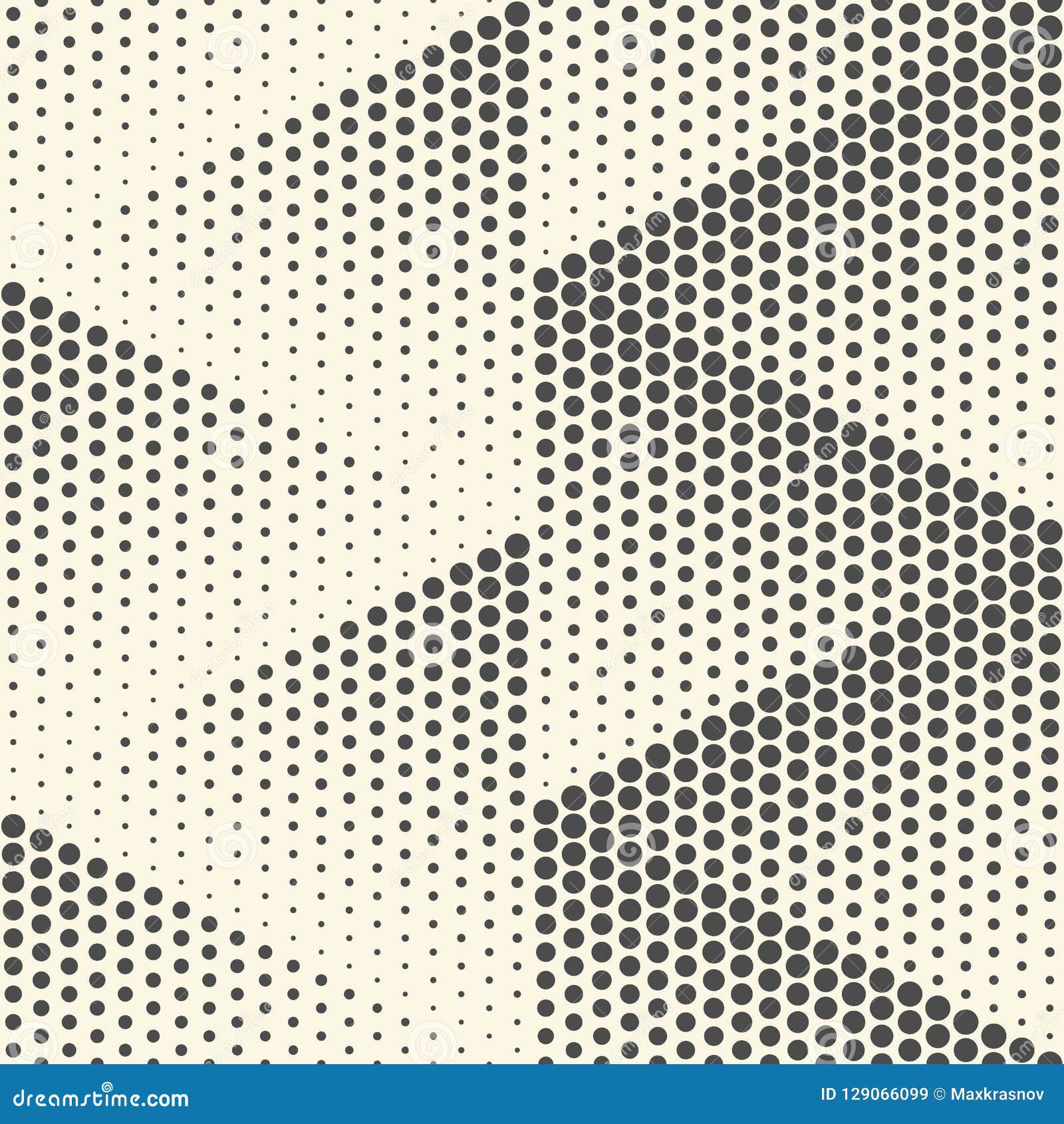 Seamless Triangle Background. Vector Halftone Texture Stock Vector ...