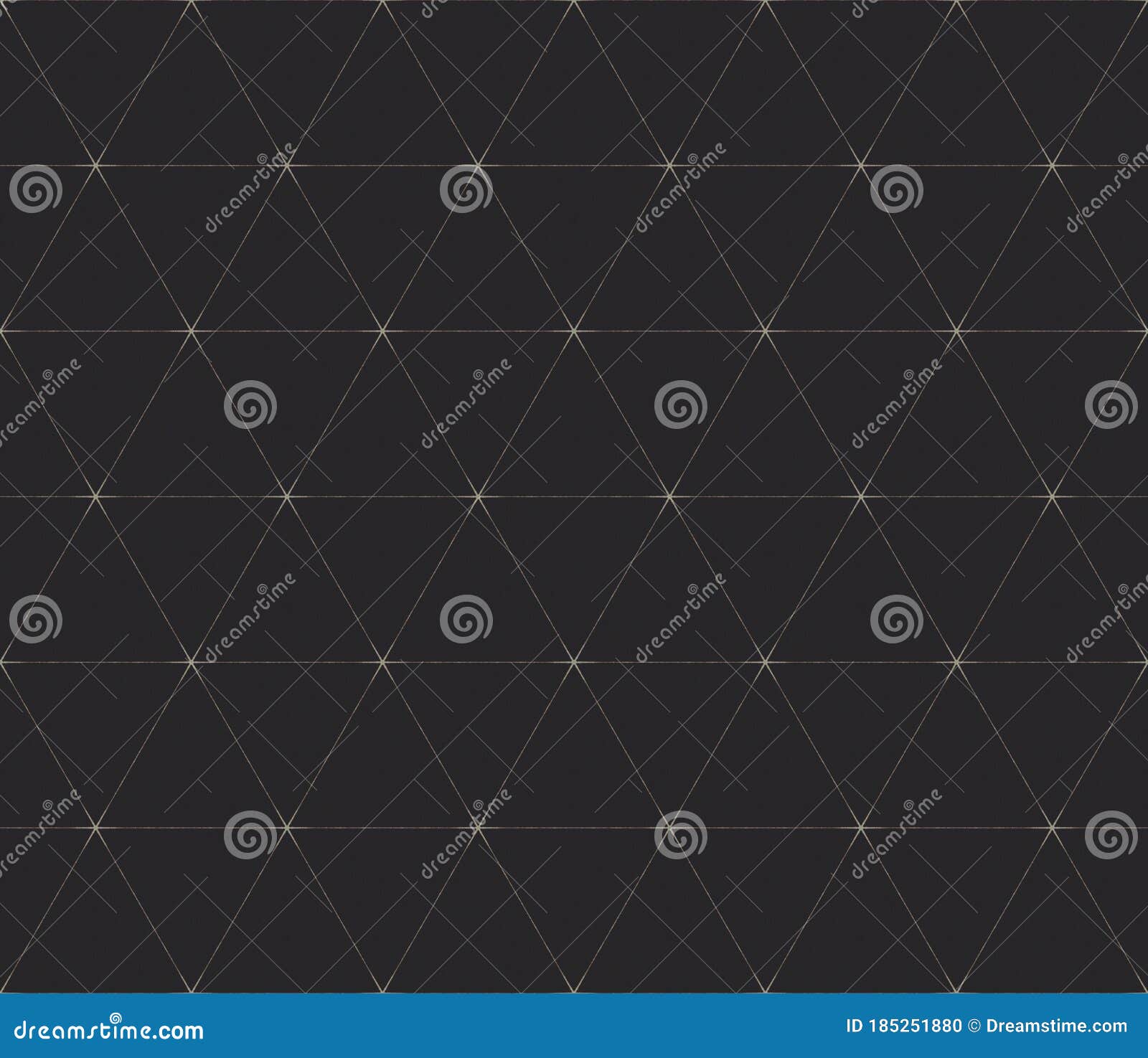 Seamless Triangle Fine Grid Line Pattern Stock Illustration ...