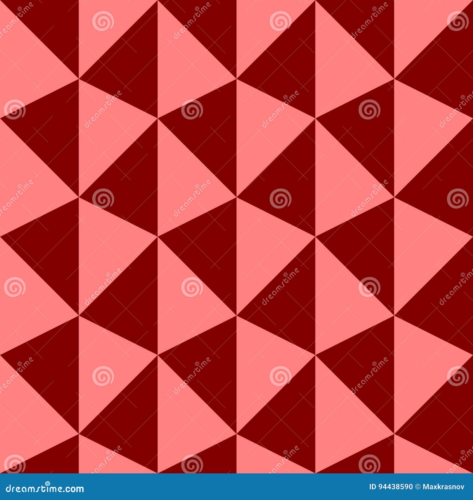 Seamless Triangle Pattern stock vector. Illustration of fabric - 94438590