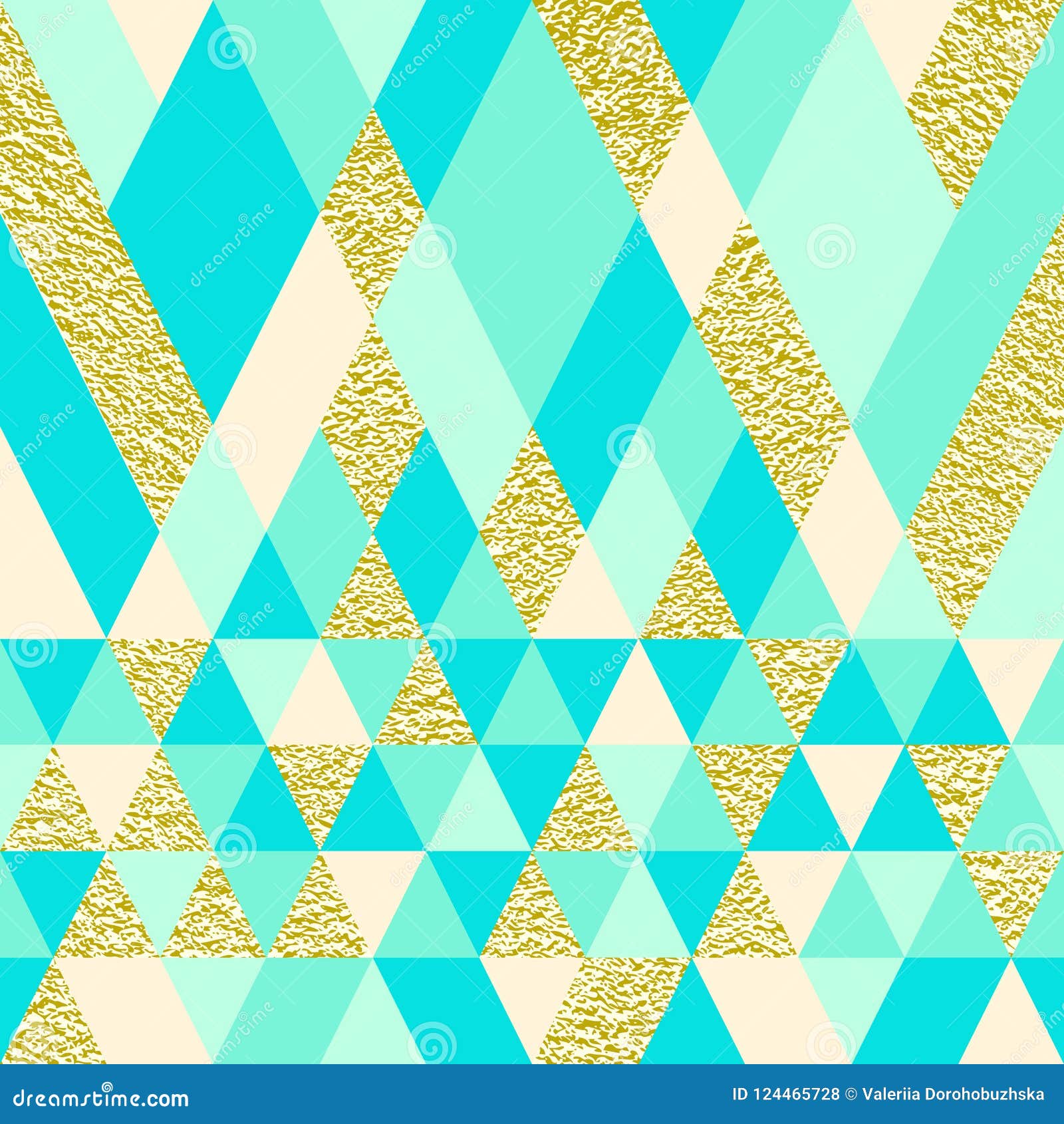 Seamless Triangles Pattern Stock Vector Illustration Of Background