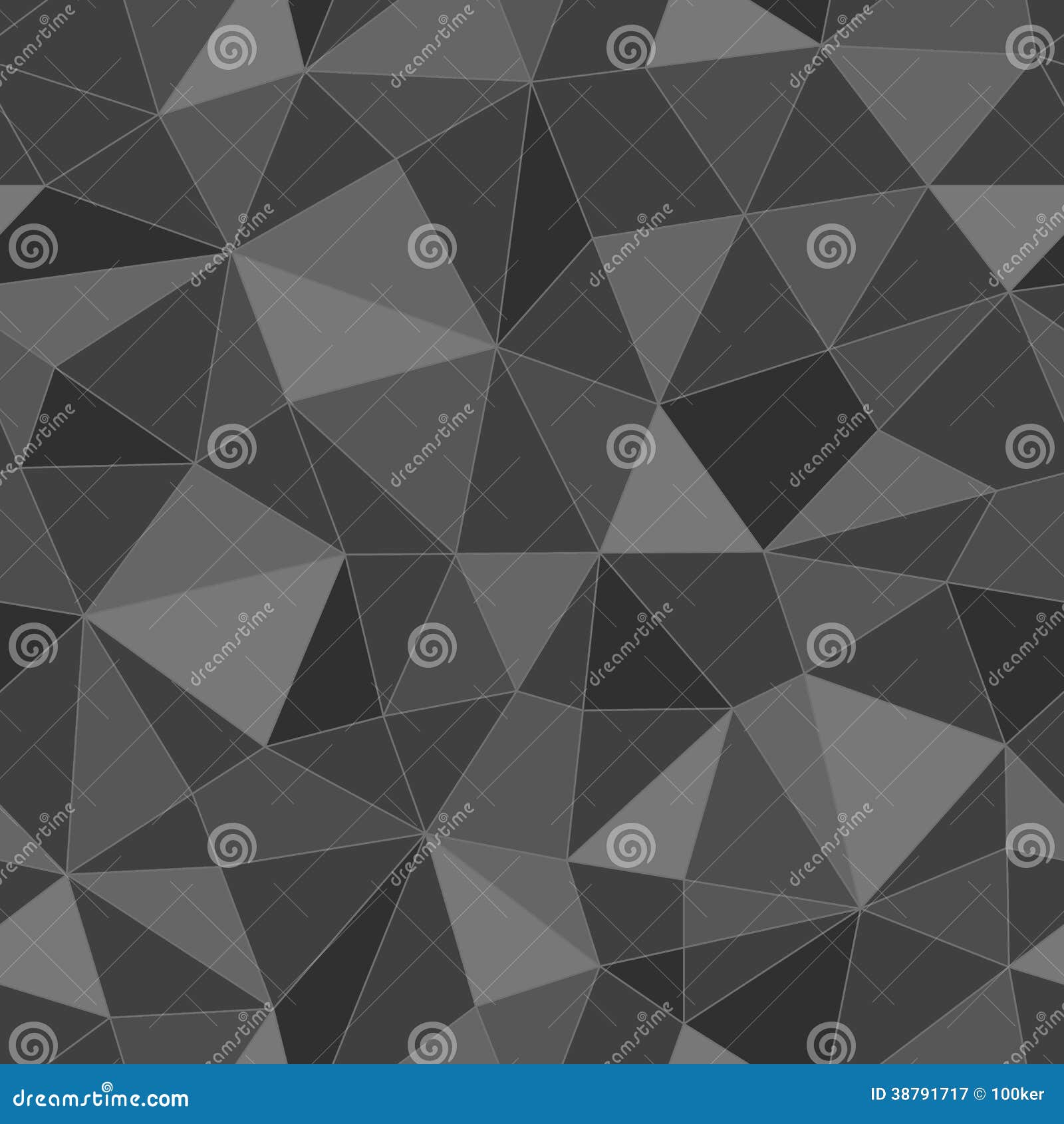 Seamless Triangles Texture, Abstract Illustration Stock Vector ...