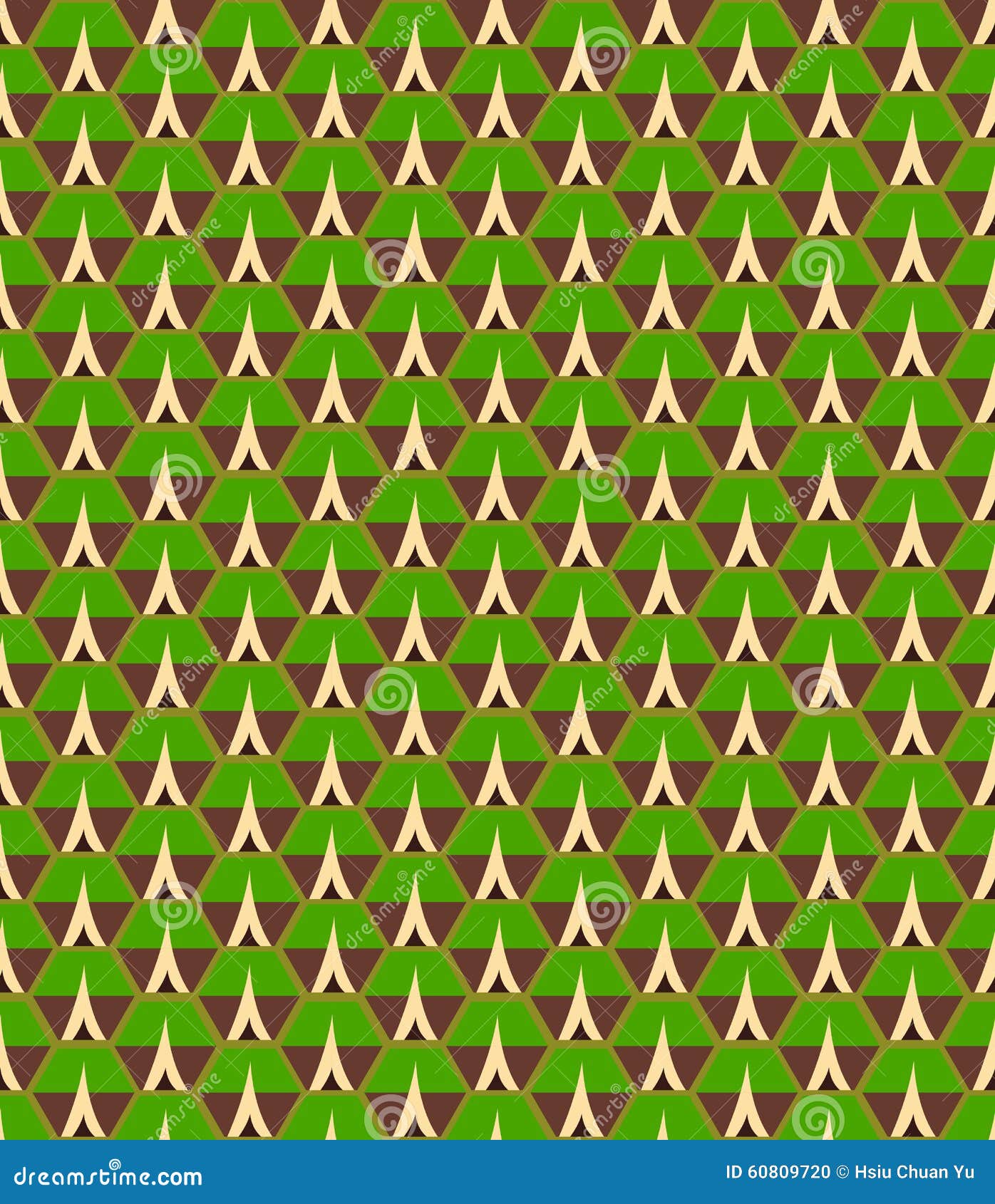 Seamless Tropical Pineapple Fruit Skin Pattern Background. Stock Vector ...