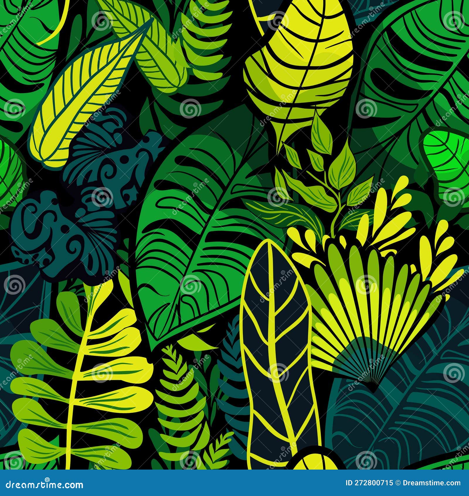 Tropical Rainforest Patterns Tropical Rainforest Tree Frog Pattern