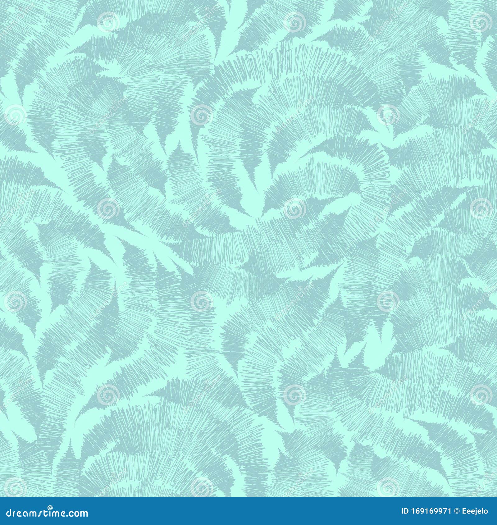Seamless Turquoise Texture from Randomly Drawn Lines by the Handle ...