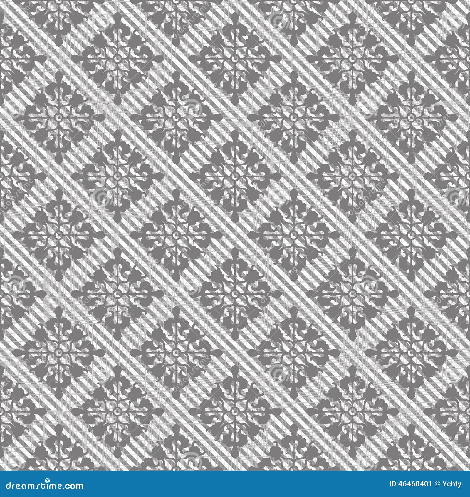 Seamless Tweed Pattern in Grey Stock Vector - Illustration of ornate ...