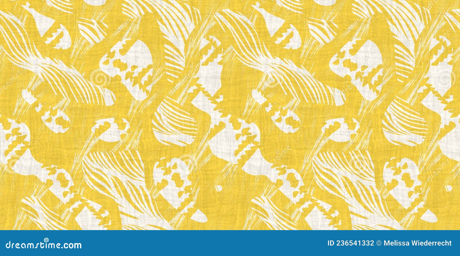 Seamless Two Tone Hand Drawn Brushed Effect Pattern Border Swatch Stock ...