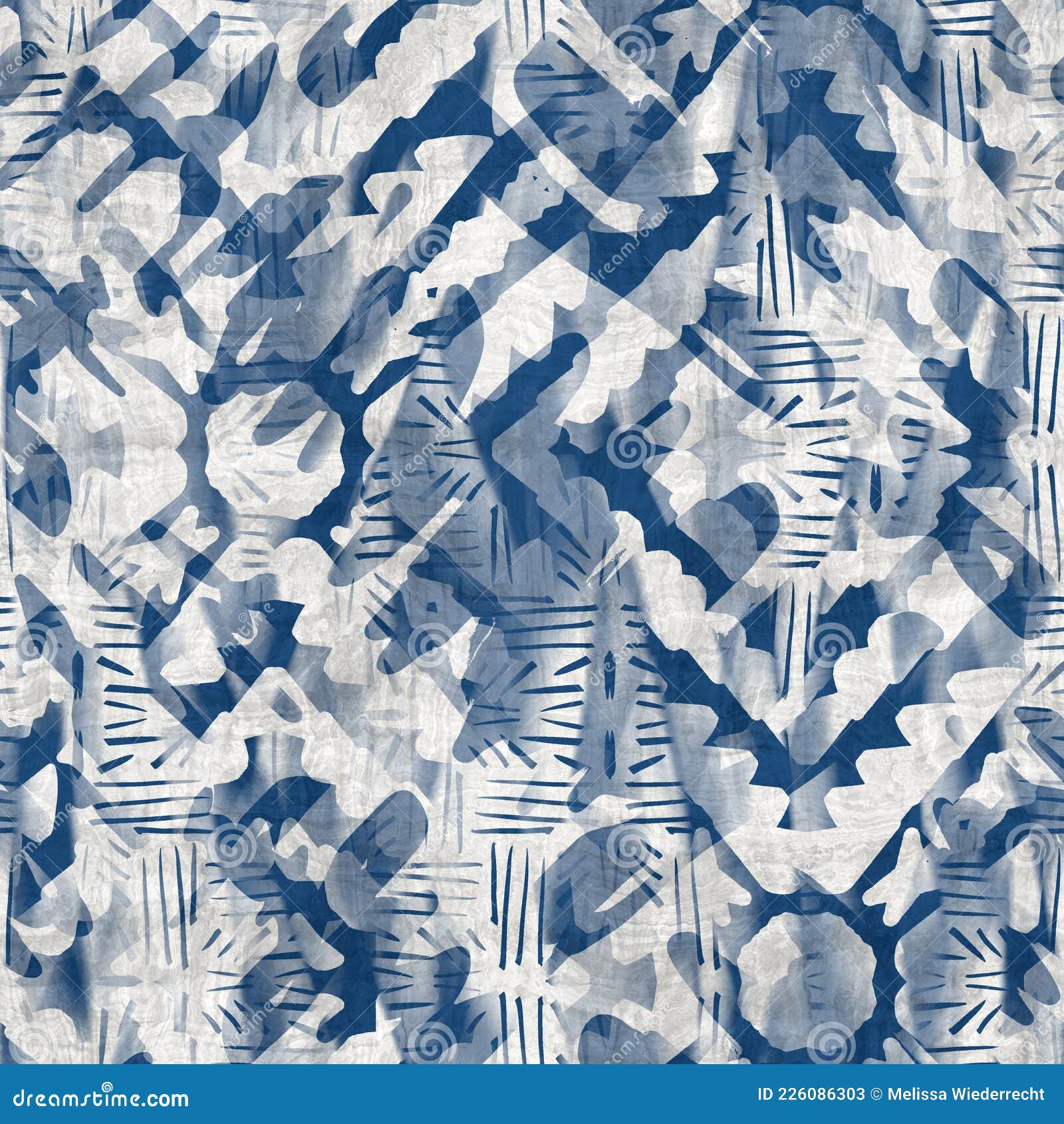 Seamless Two Tone Hand Drawn Brushed Effect Pattern Swatch Stock ...