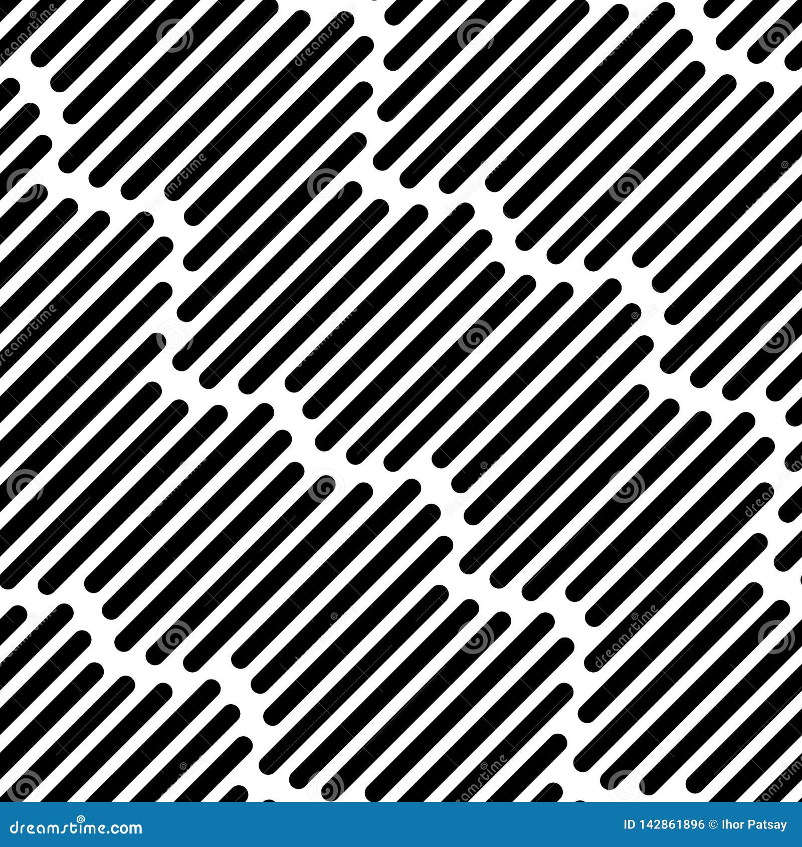 Seamless uncolored pattern stock vector. Illustration of modern - 142861896