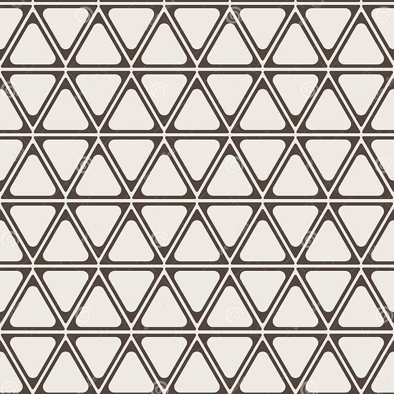 Seamless Vector Abstract Geometric Pattern of Triangles Stock Vector ...