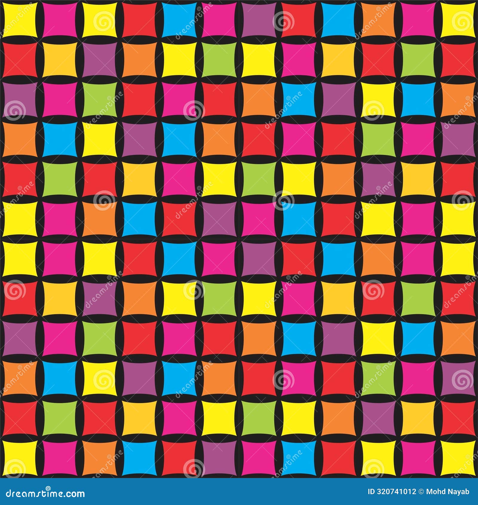 Seamless, Vector Abstract Image Cdr X6 Stock Vector - Illustration of ...