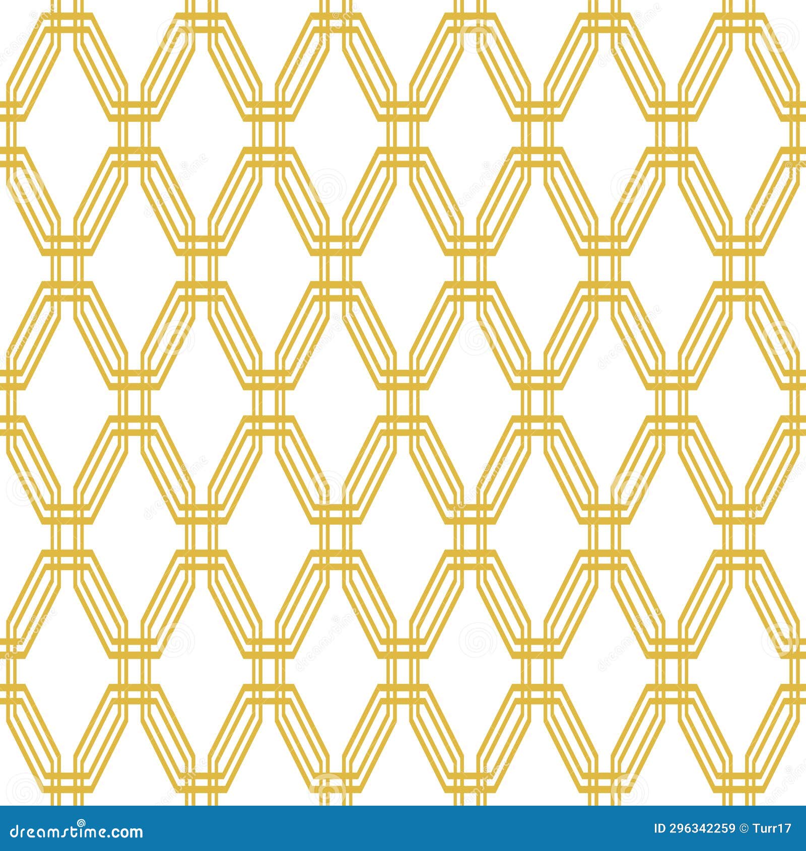Seamless Vector Abstract Pattern with Octagonal Shapes Stock ...